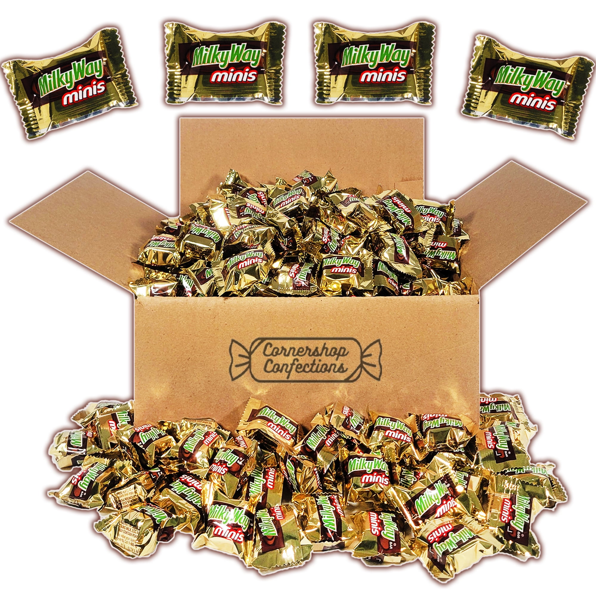 Original Milky Way Minis Chocolate Lover's 8 Pound Bulk Pack - 8 Pounds ...