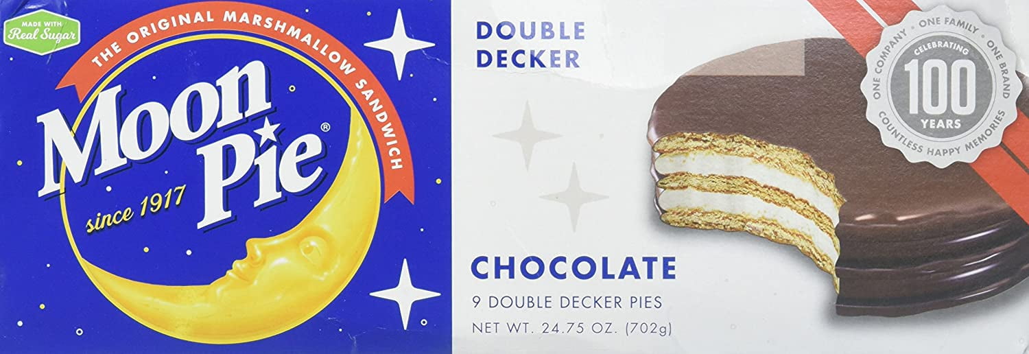 Moon Pie Double Decker 9 Count Assorted Flavors Chocolate Sandwich ...