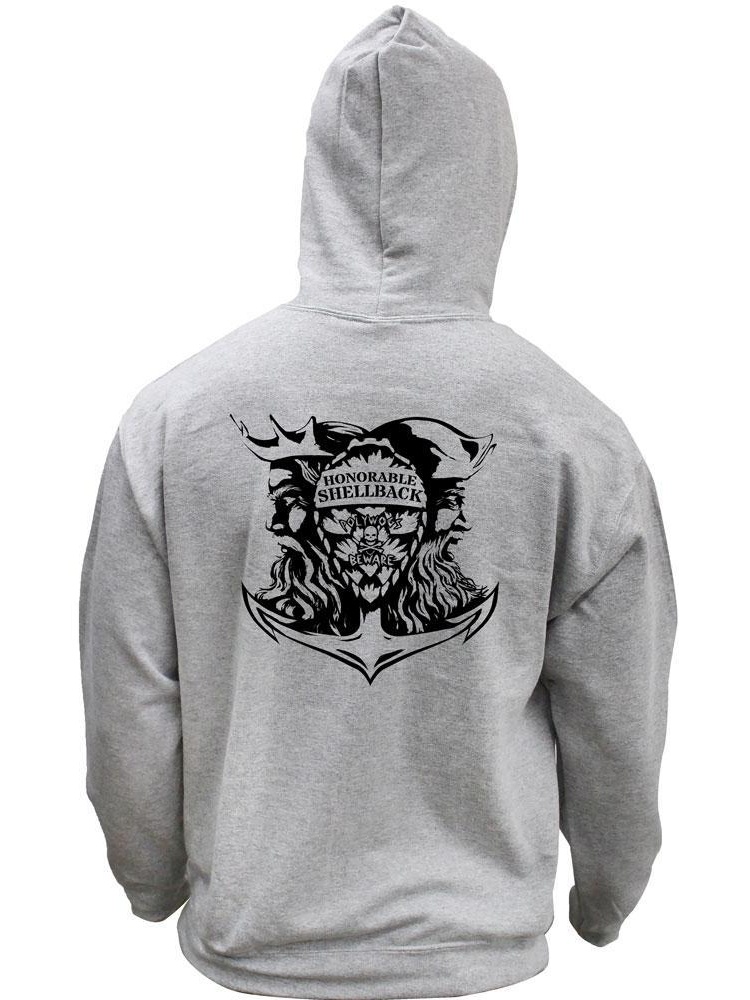 Original Navy Honorable Shellback USN Veteran Pullover Hoodie ...