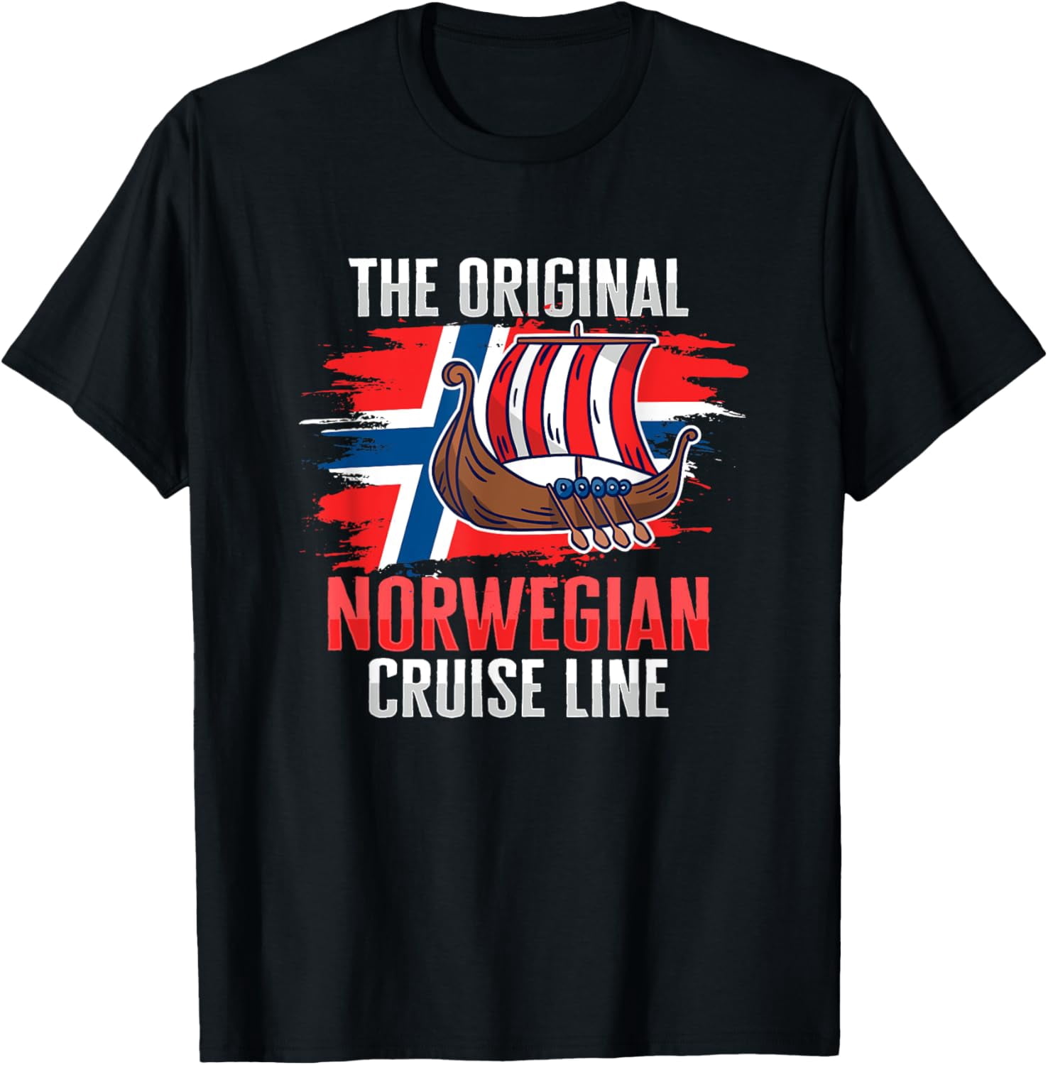 Original Norwegian Cruise Line Design for a Norwegian Viking T-Shirt ...