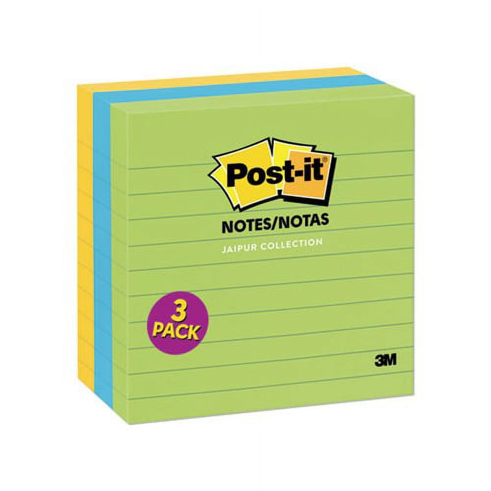 Original Pads in Jaipur Colors 4 x 4, Lined, 200-Sheet, 3/Pack ...