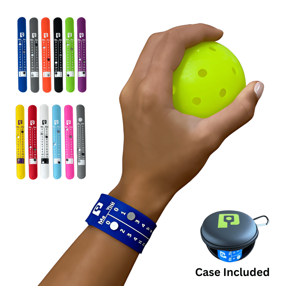 Original Pickleball Scorekeeper Wristband, Scoreboard Counter ...