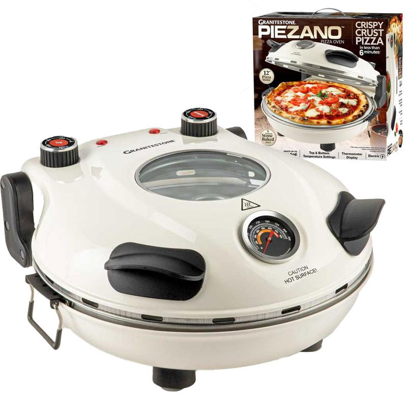 Original Piezano Pizza Oven - 800° Countertop Brick Pizza Oven ...