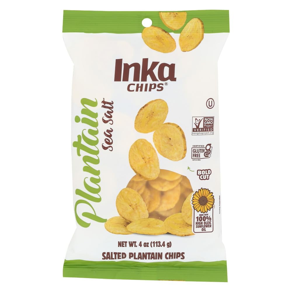 Original Plantain Chips 4 oz (Pack of 12) - Walmart.com