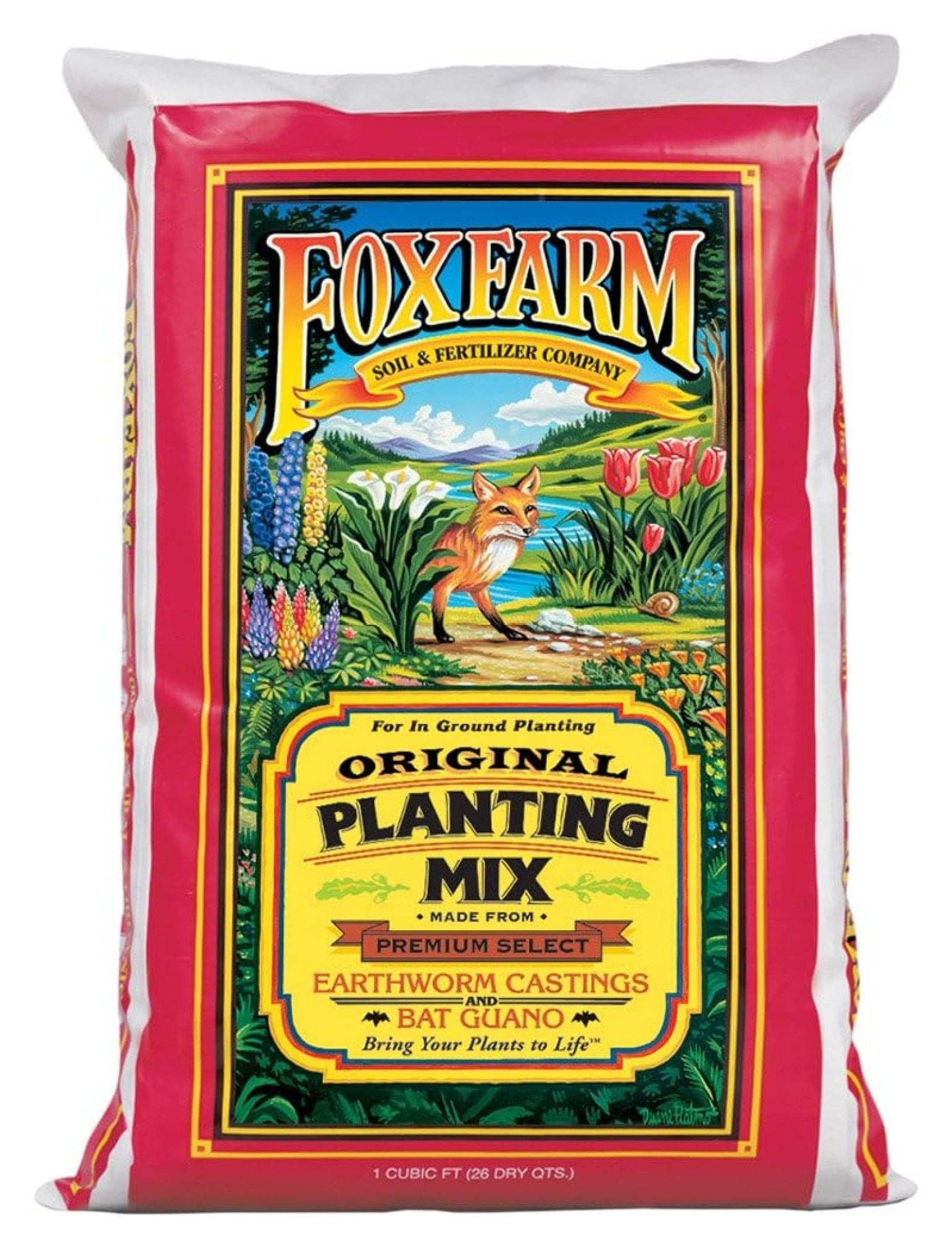 Original Planting Mix, 1cu ft – for In-Ground Planting, All Gardening ...