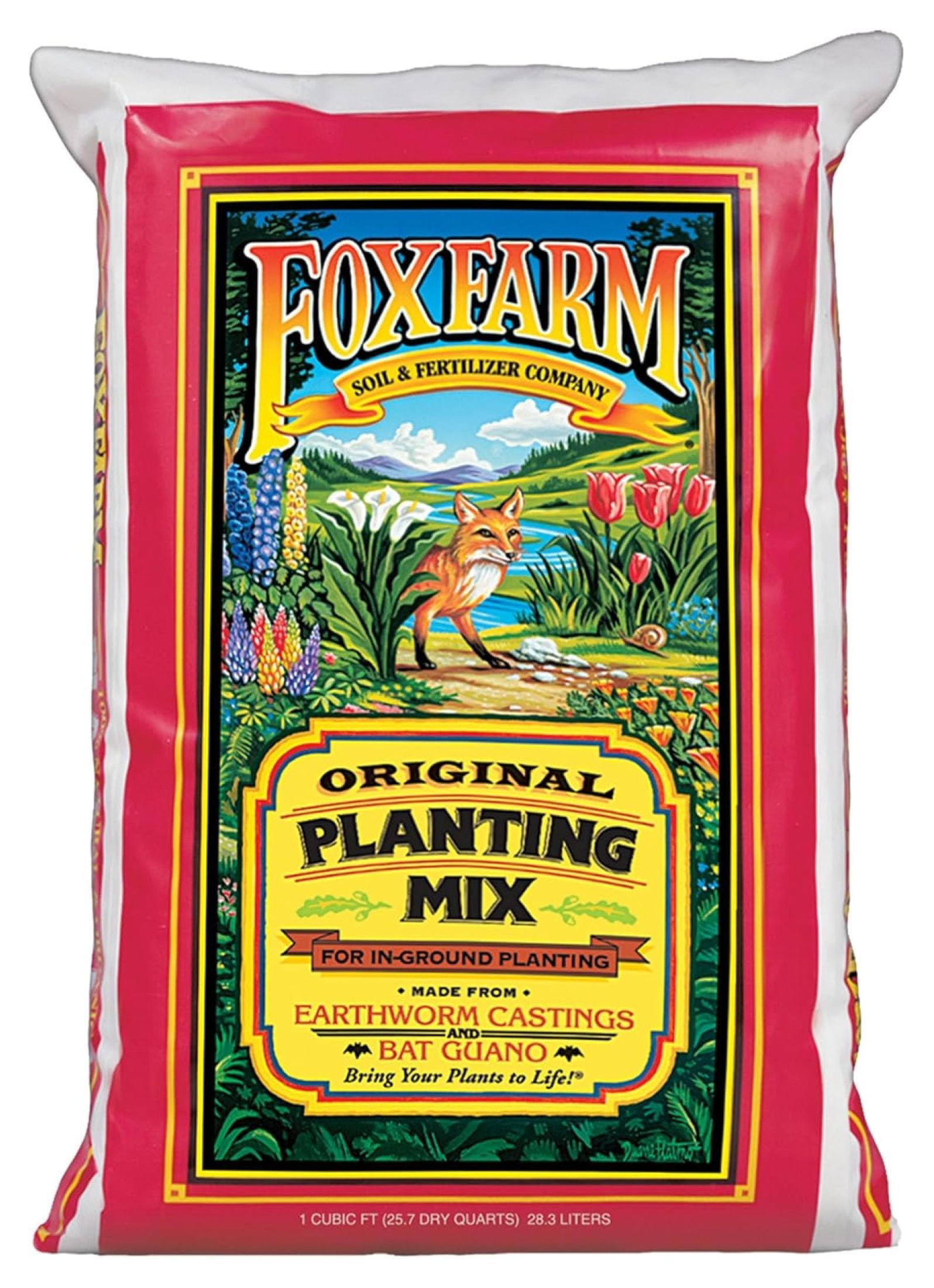 Original Planting Mix, 1cu ft - for In-Ground Planting, All Gardening ...