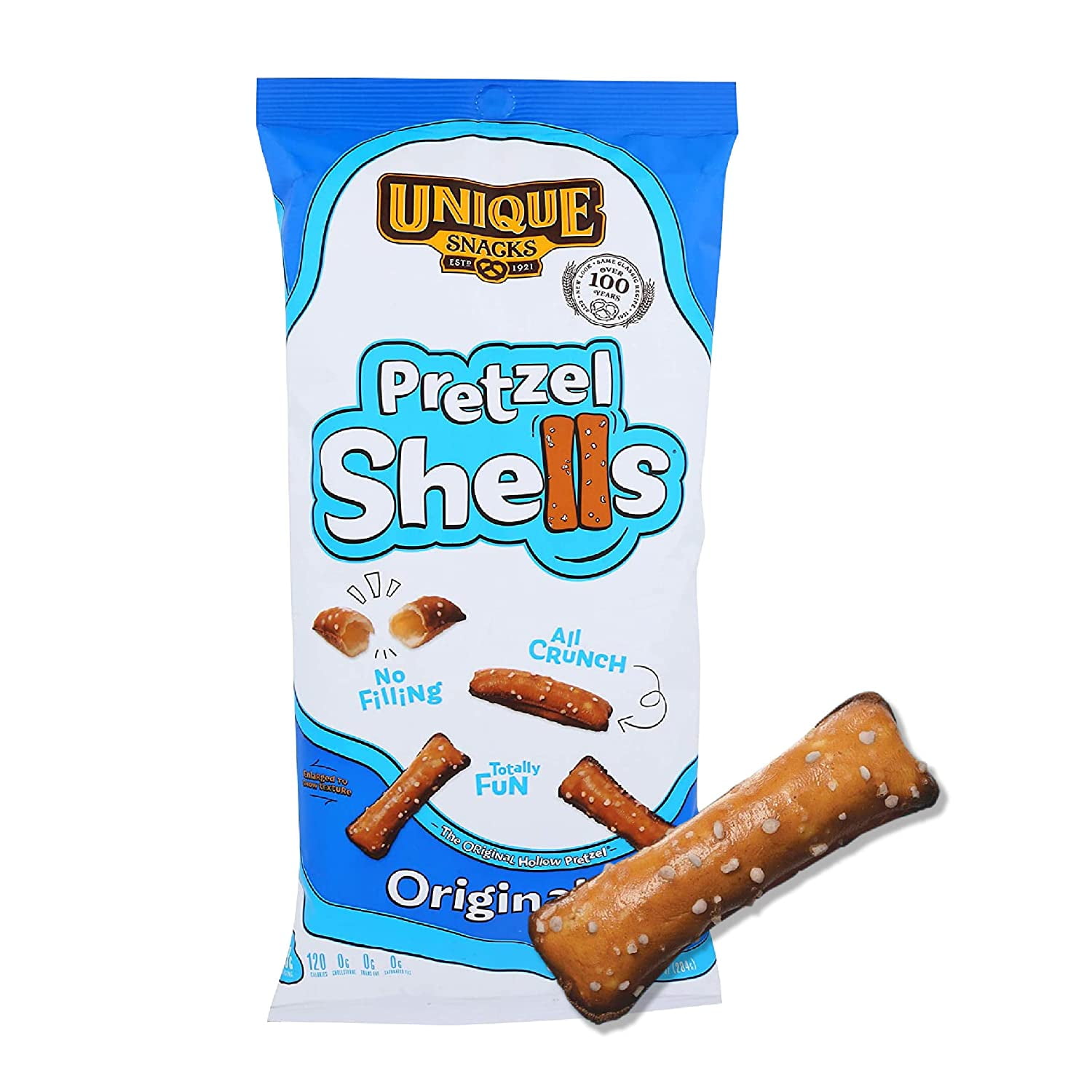 Original Pretzel Shells, Delicious Homestyle Baked Snack Bag, Vegan, OU ...