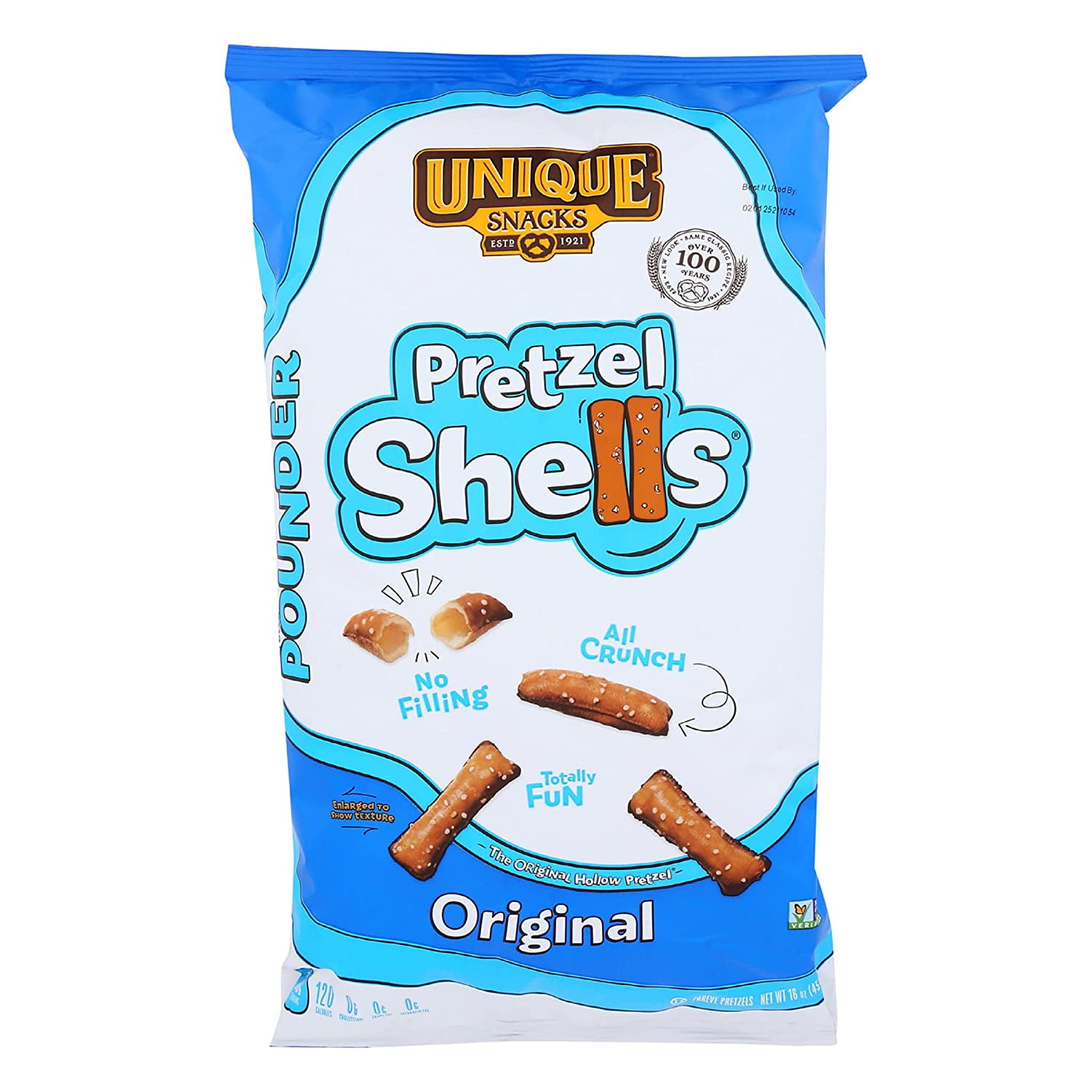 Original Pretzel Shells, Delicious Homestyle Baked Snack Bag, Vegan, OU ...