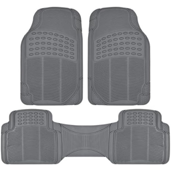 Original ProLiner 3 Piece Heavy Duty Front & Rear Rubber Floor Mats for ...