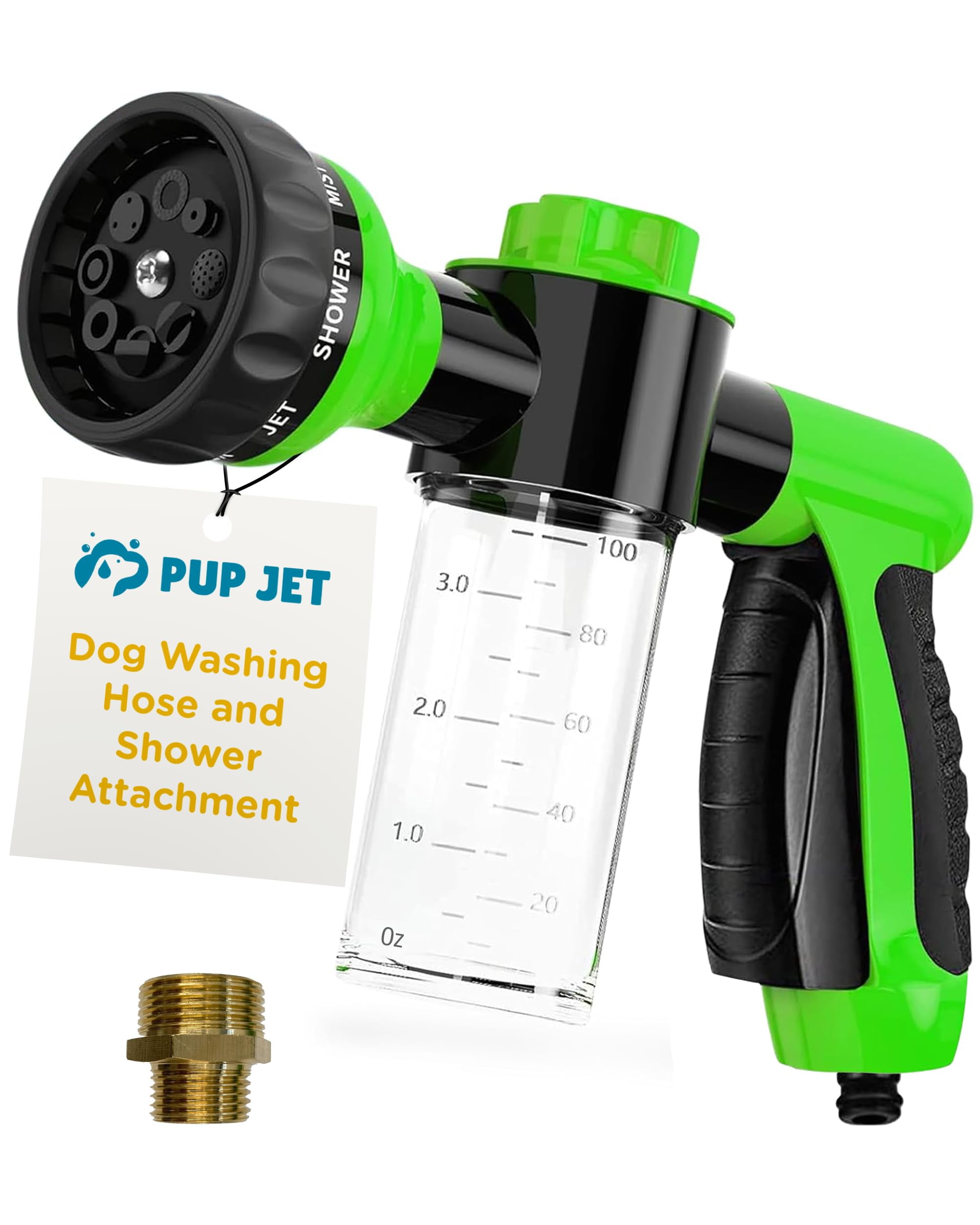 The Original Pup Jet Dog Washing ATT1Hose Attachment with Soap ...
