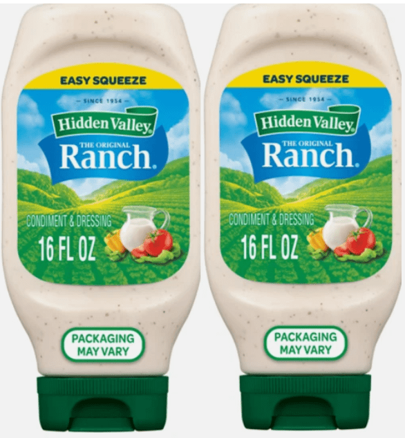 Original Ranch Condiment and Dressing, 2 Bottles, 16 Oz - Walmart.com