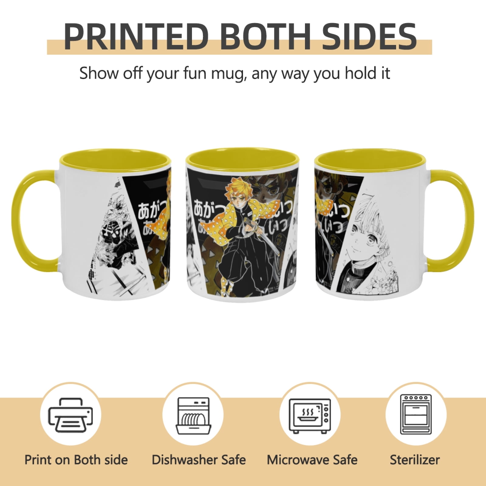 Original Reinterpreted Anime, Movie & TV Show Ceramic Mug - Heat ...