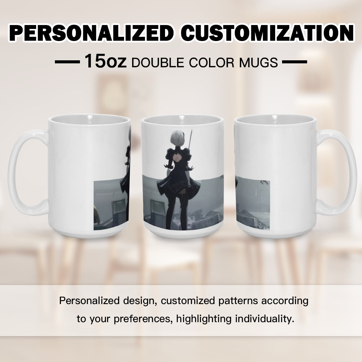 Original Reinterpreted Anime, Movie & TV Show Ceramic Mug - Heat ...