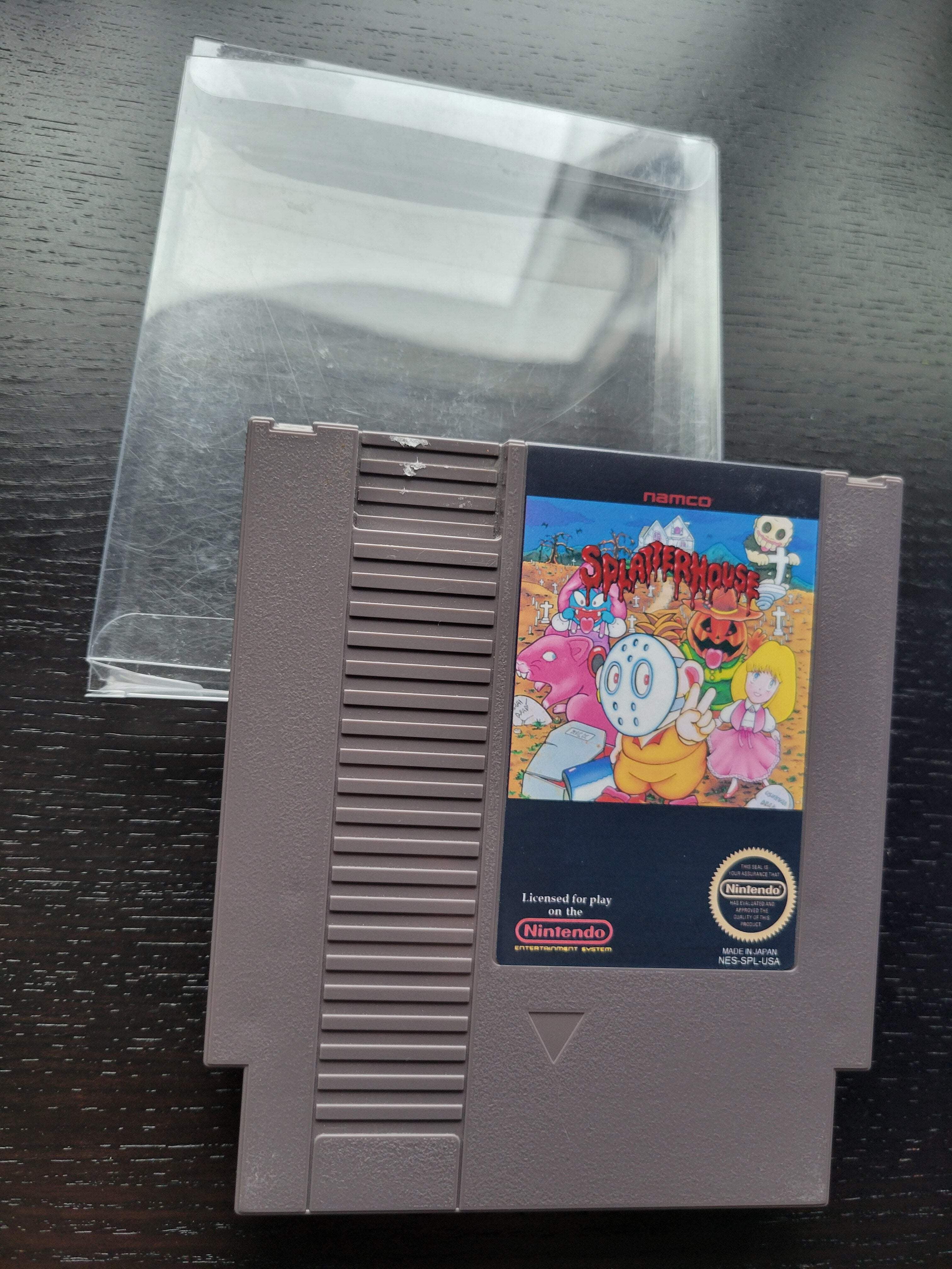 Original SPLATTERHOUSE - NES (1990 Nintendo Entertainment System) 72 ...