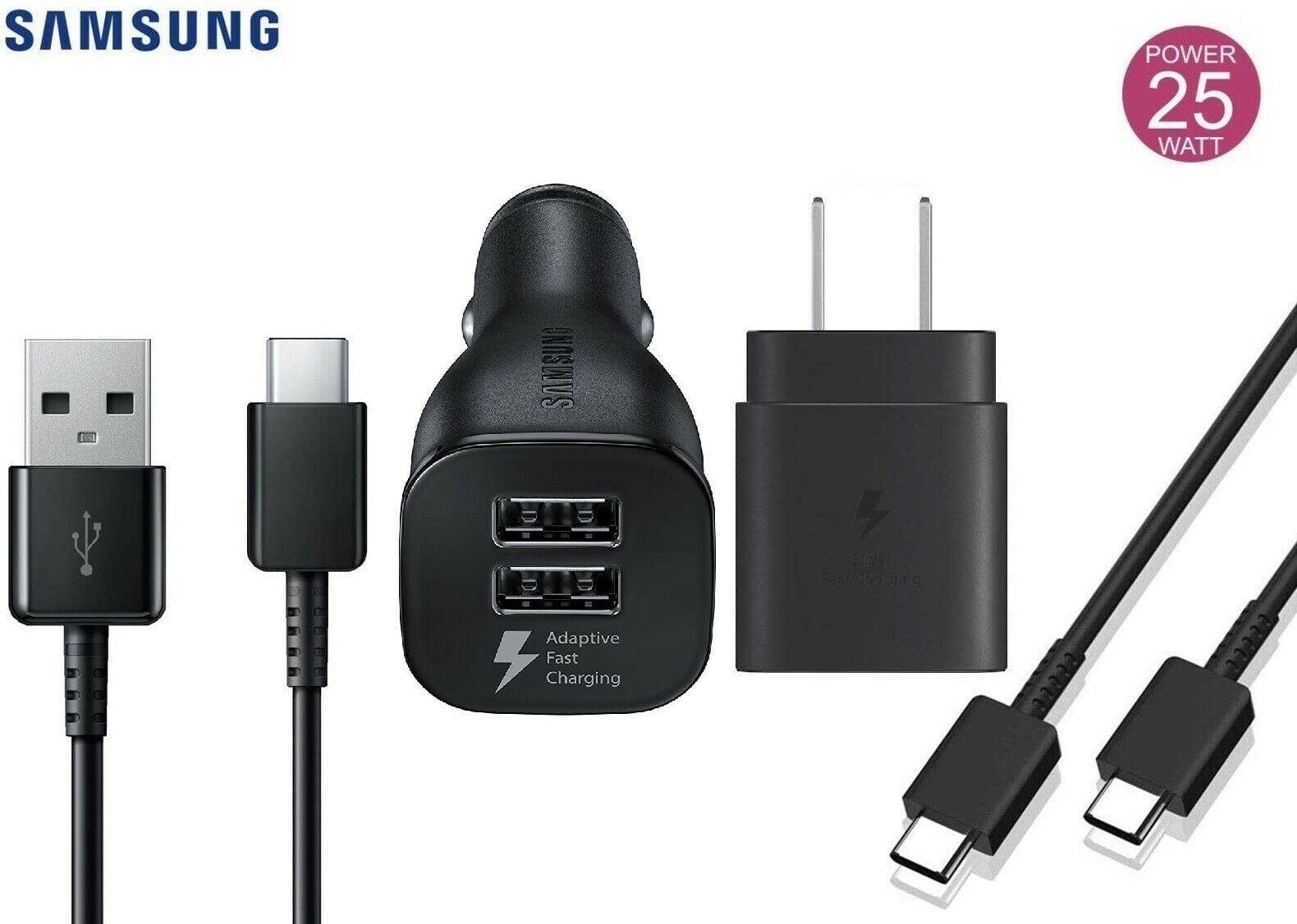 Original Samsung Galaxy A Quantum Super Fast Charging 25W Wall Charger ...