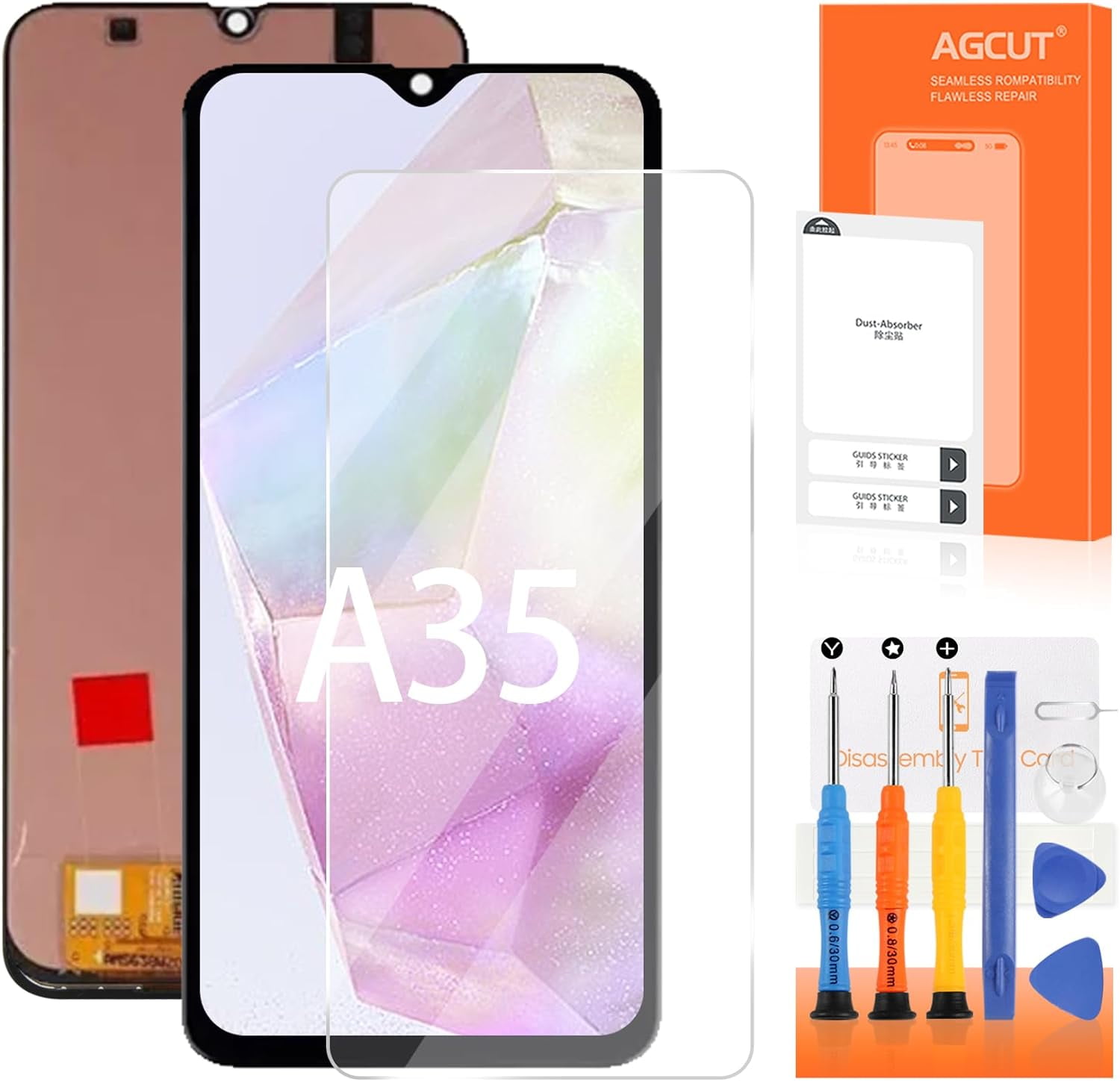 Original for Samsung Galaxy A35 Screen Replacement for Samsung A35 LCD ...