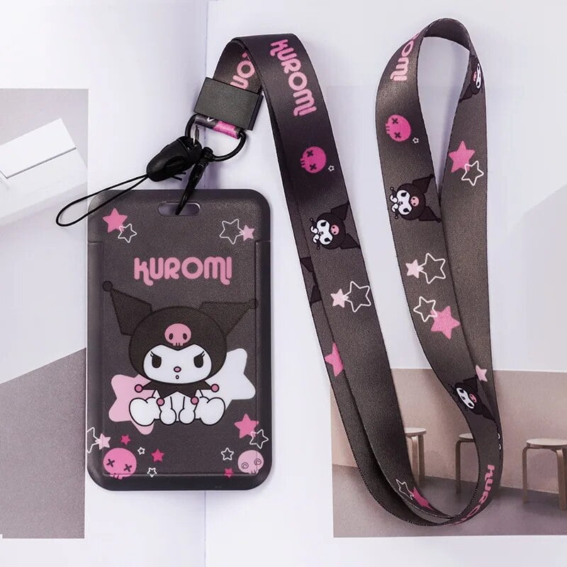 Original Sanrio Anime Hello Kitty Melody Kulomi PVC Card Holder ...