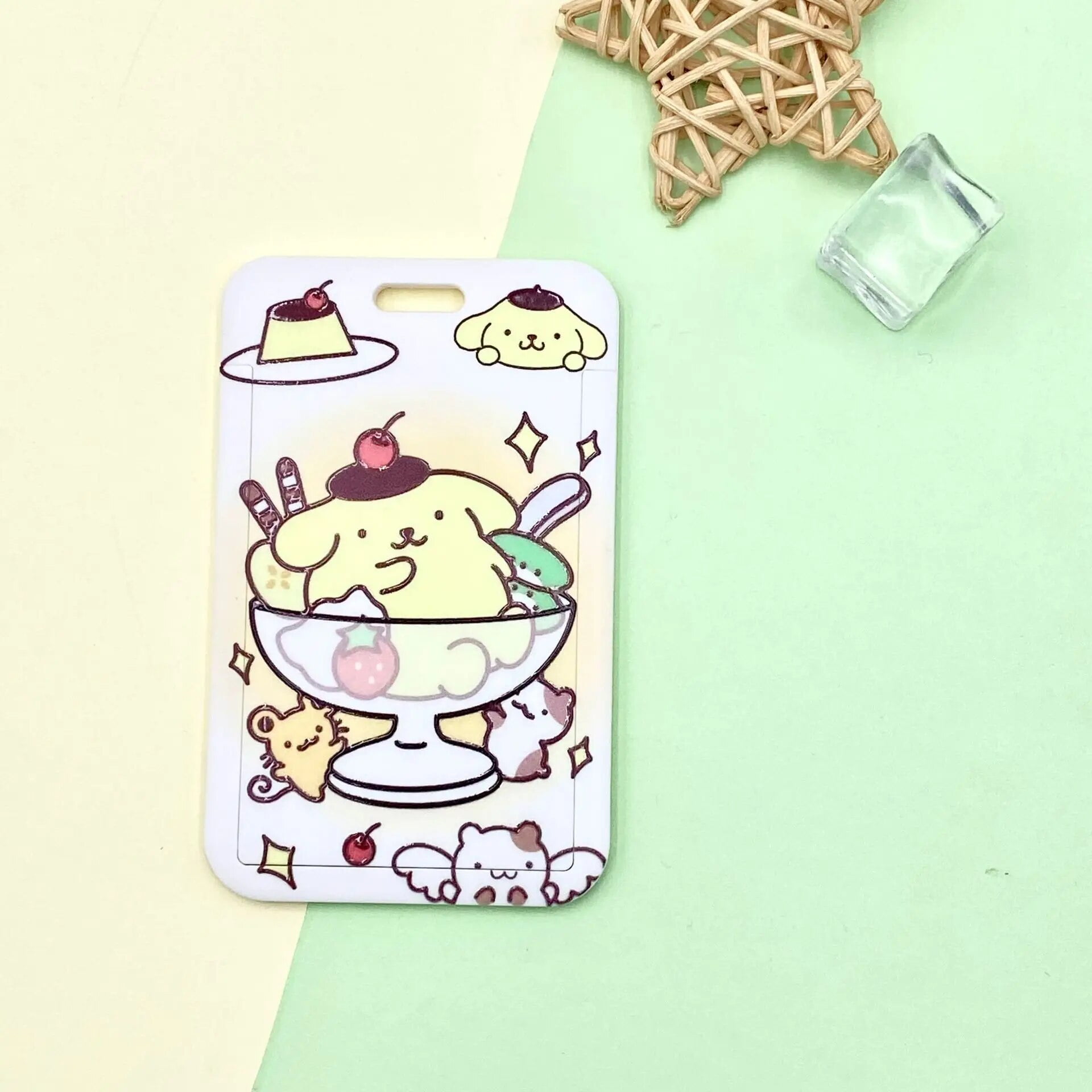 Original Sanrio Card Holder Hello Kitty Kulomi Melody Cute Cartoons ...