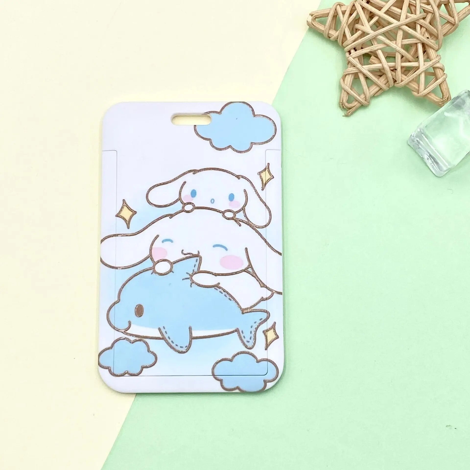 Original Sanrio Card Holder Hello Kitty Kulomi Melody Cute Cartoons ...