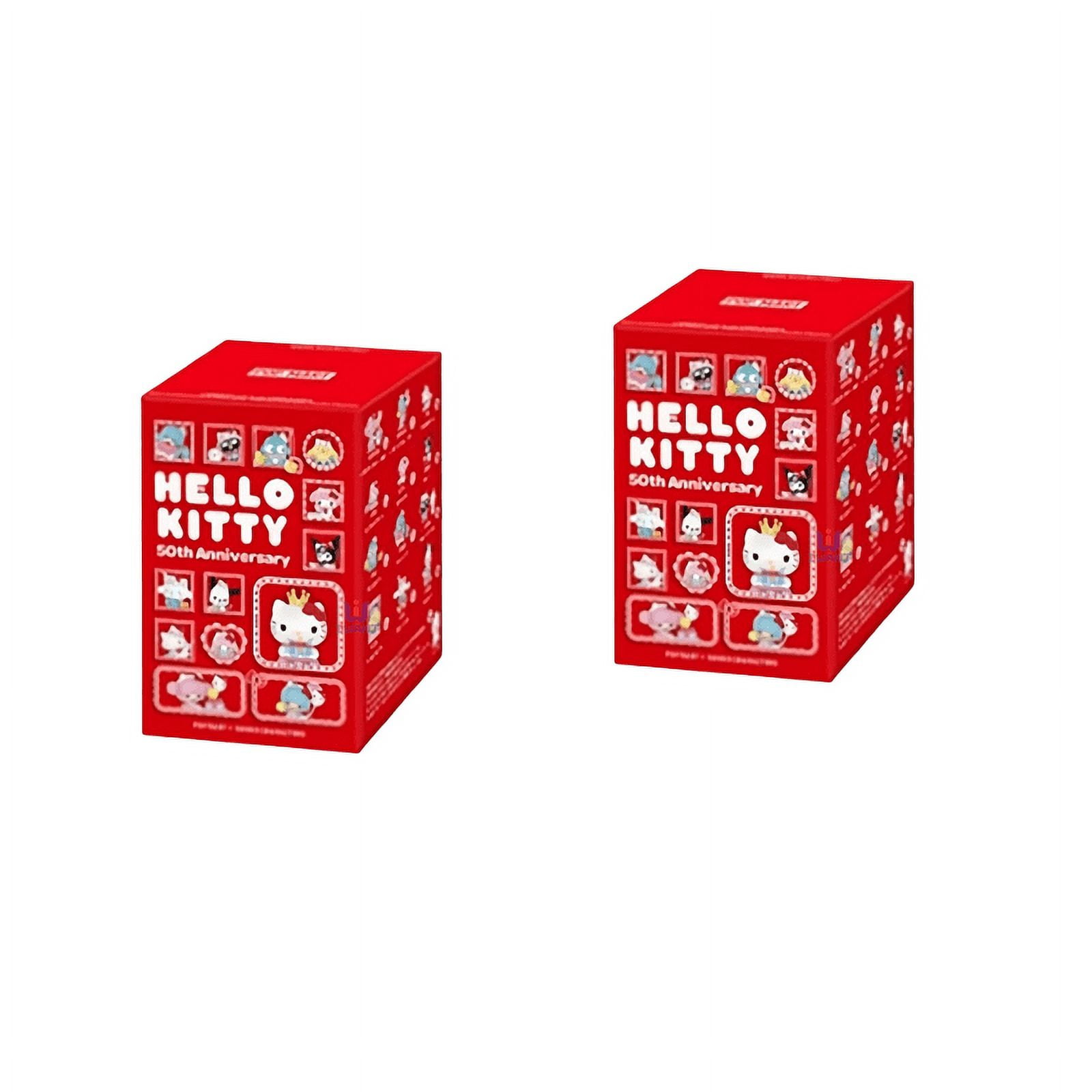 Original Sanrio Characters Blind Box Hellokitty 50th Anniversary Series ...