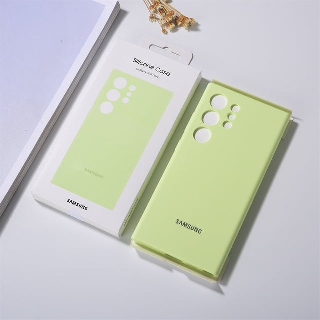 Original Silky Liquid Silicone Case For Samsung Galaxy S24 Ultra Plus ...
