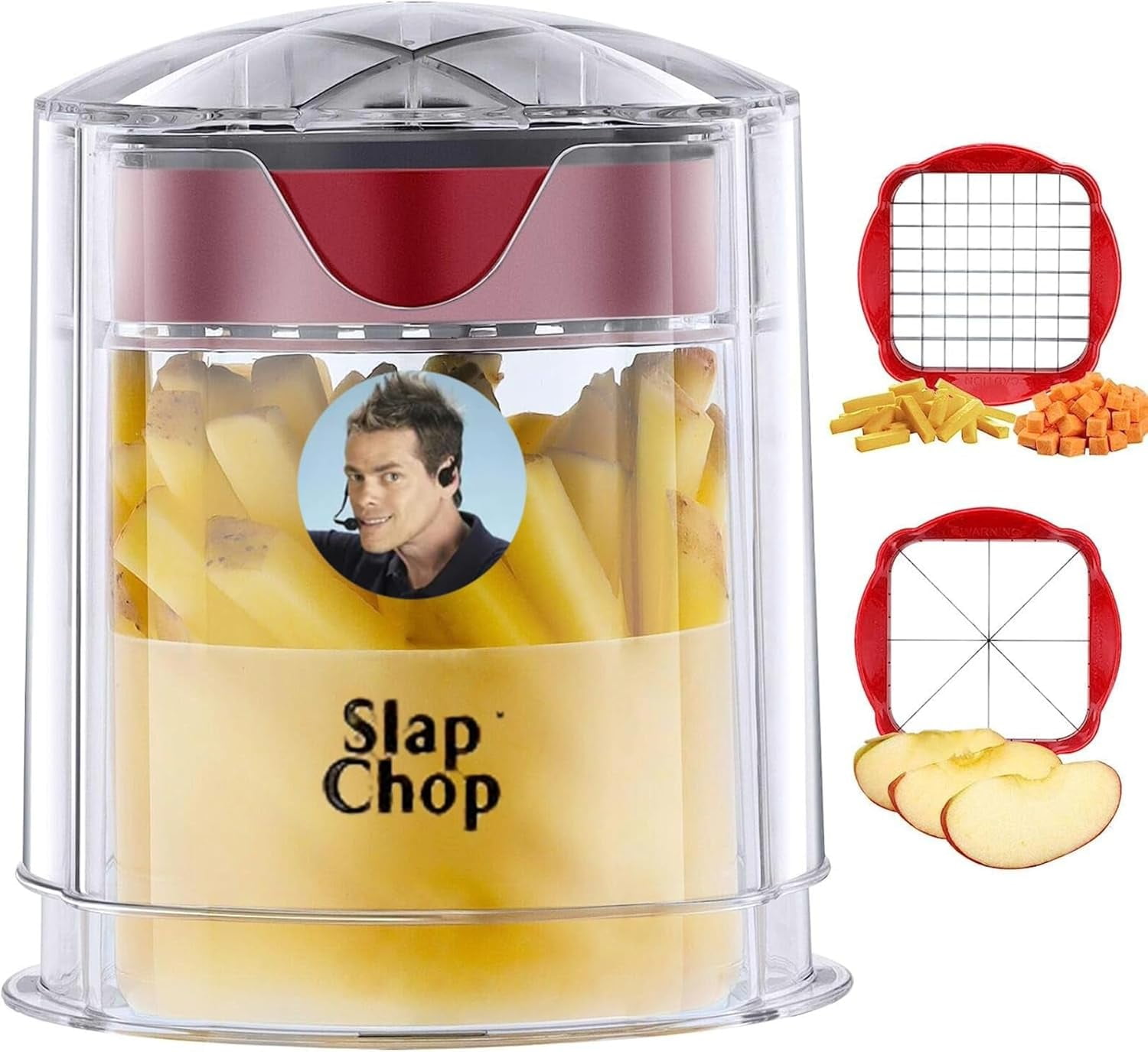 Original Slap Chop Slicer Chopper with Stainless Steel Blades ...