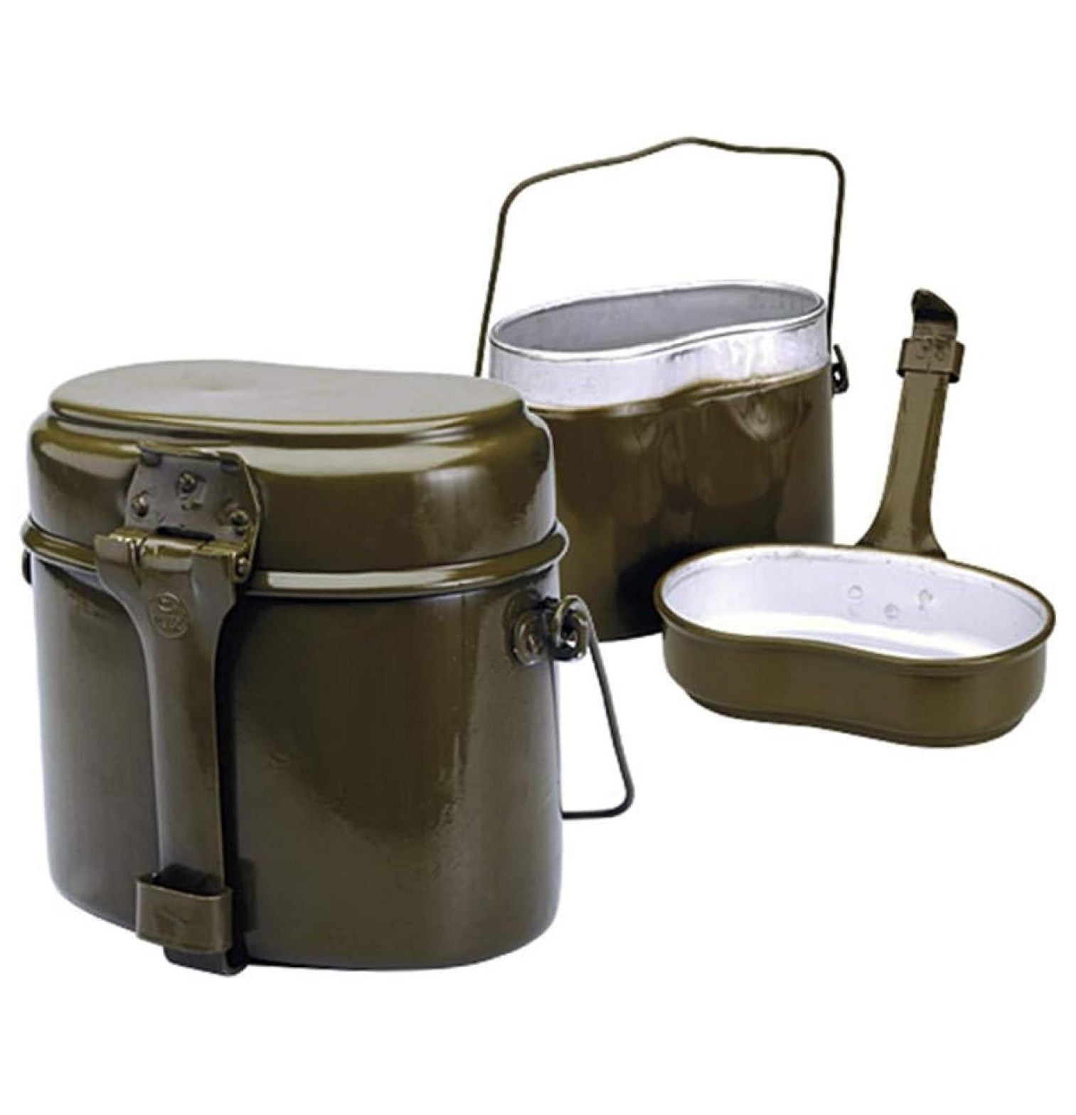 Original Soviet Russian Soldier Mess & Griddle Kit Canteen Pot Soldier ...