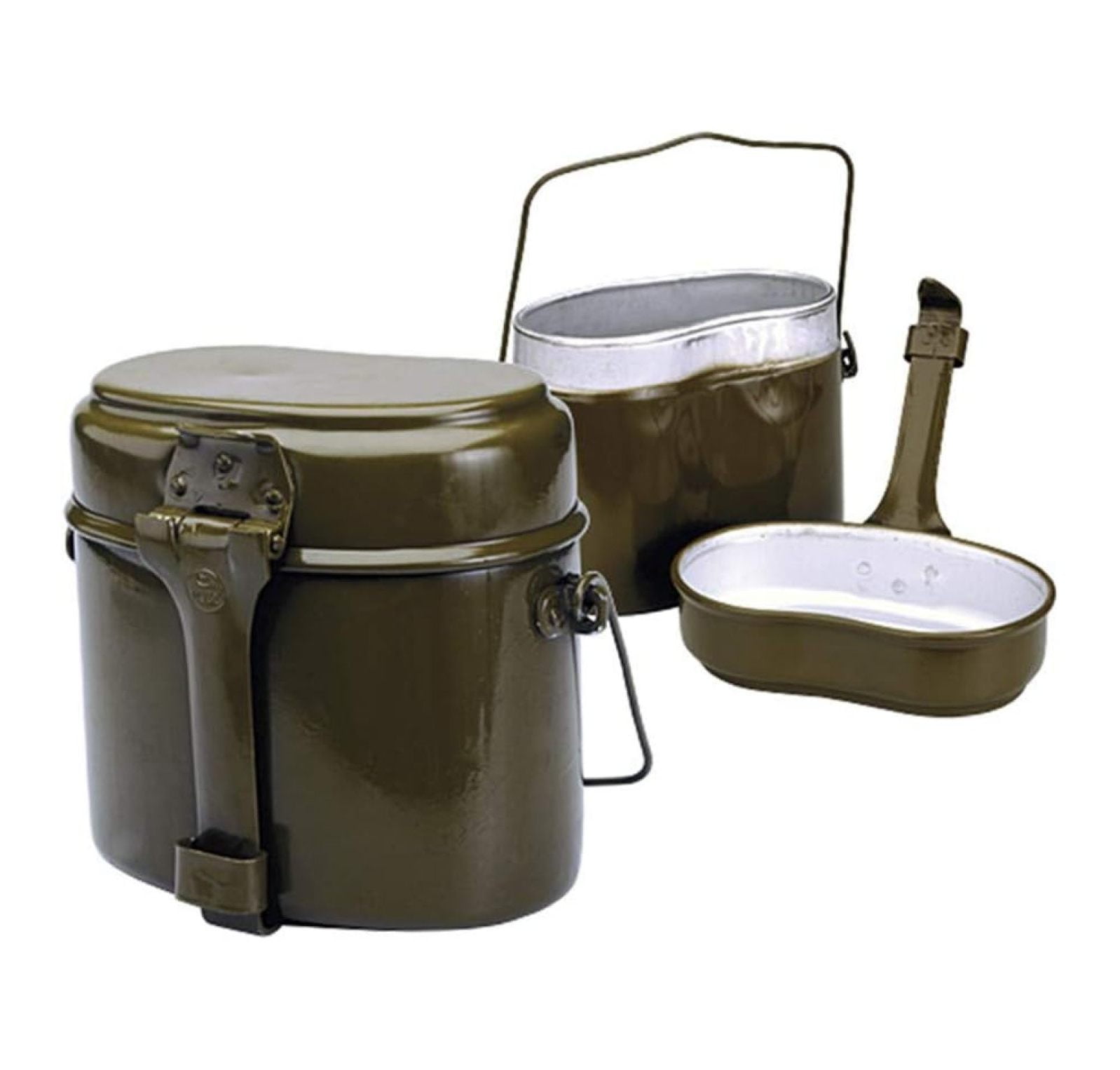 Original Soviet Russian Soldier Mess & Griddle Kit Canteen Pot Soldier ...