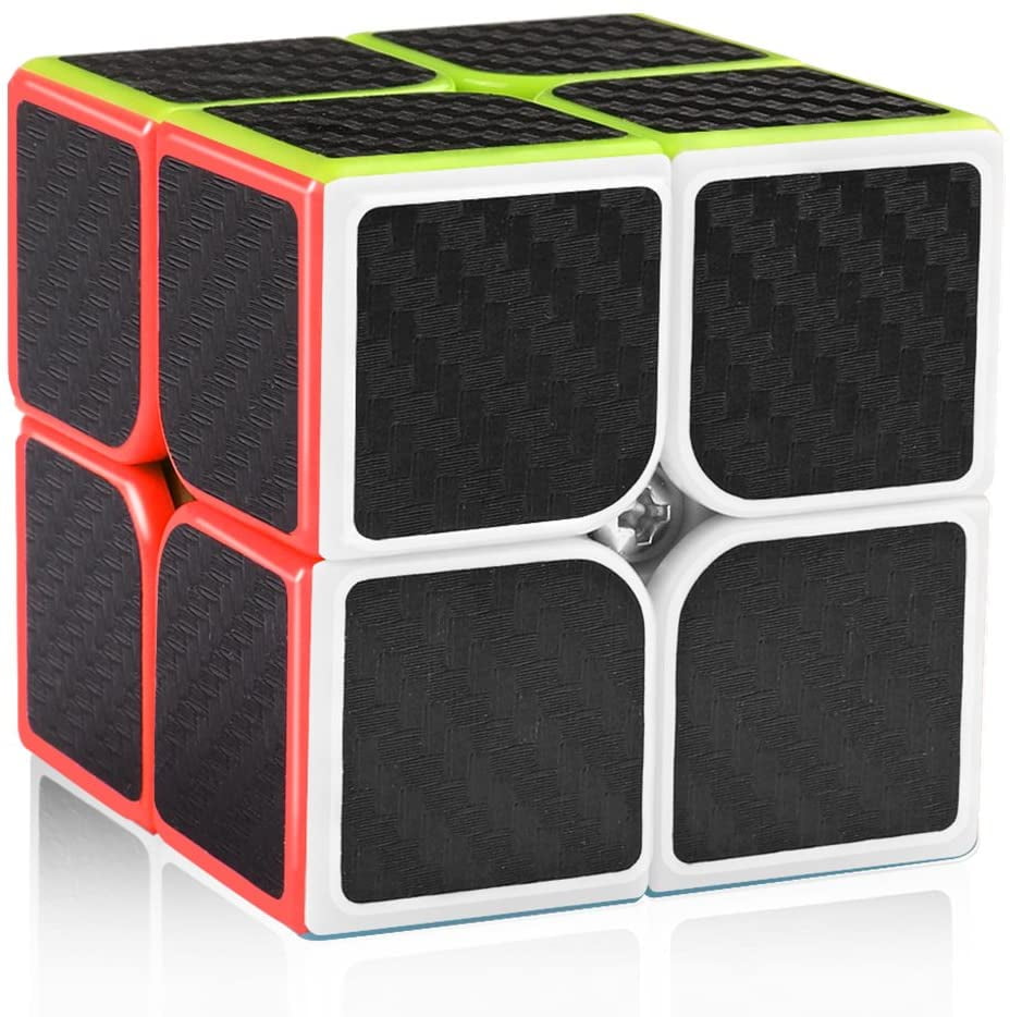 Original Speed Cube 2x2x2,Fast Magic Cube for Kids,Smooth Carbon Fiber ...