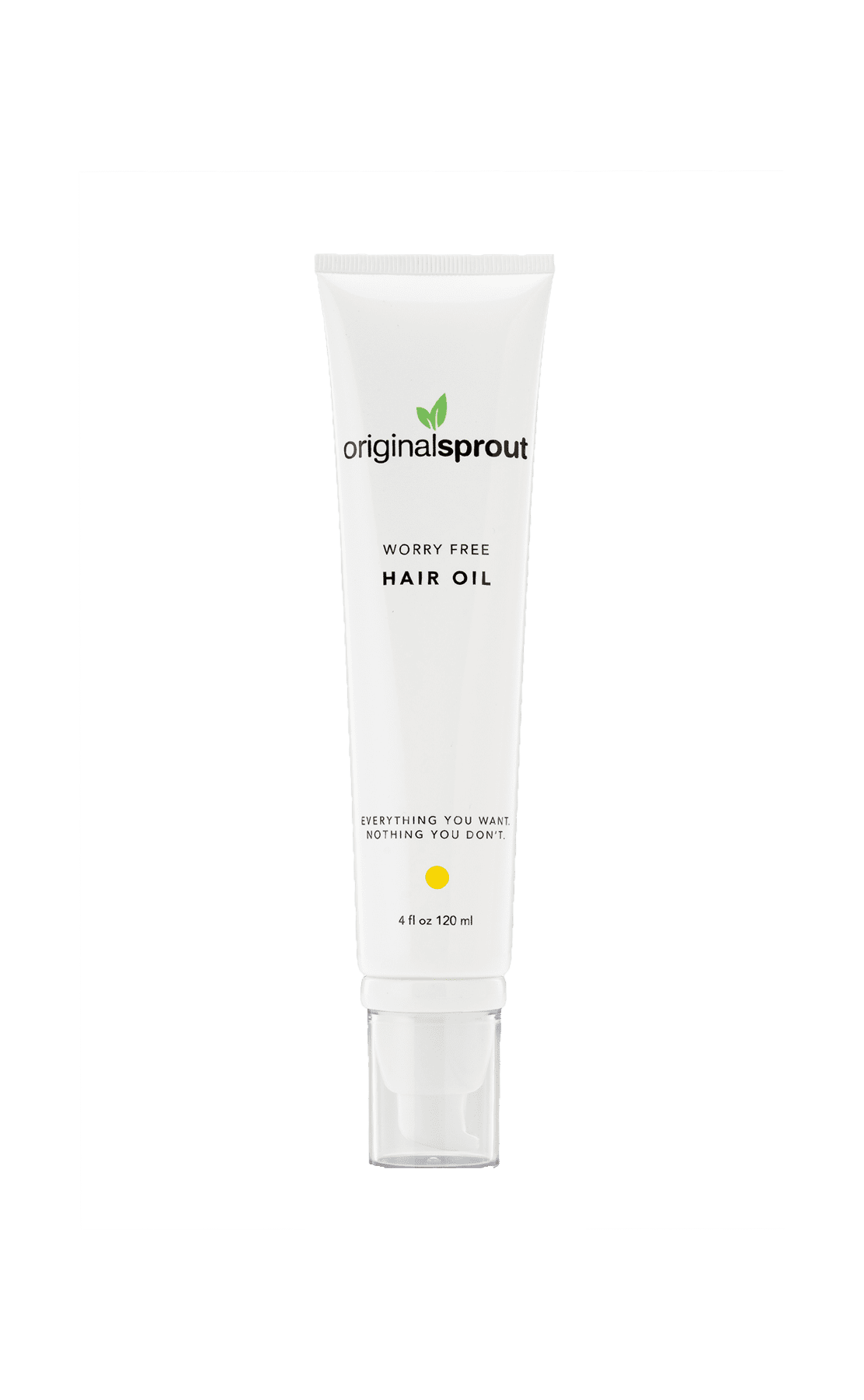 Original Sprout Worry Free Healing Hair Oil, 100% Vegan, Hypoallergenic ...