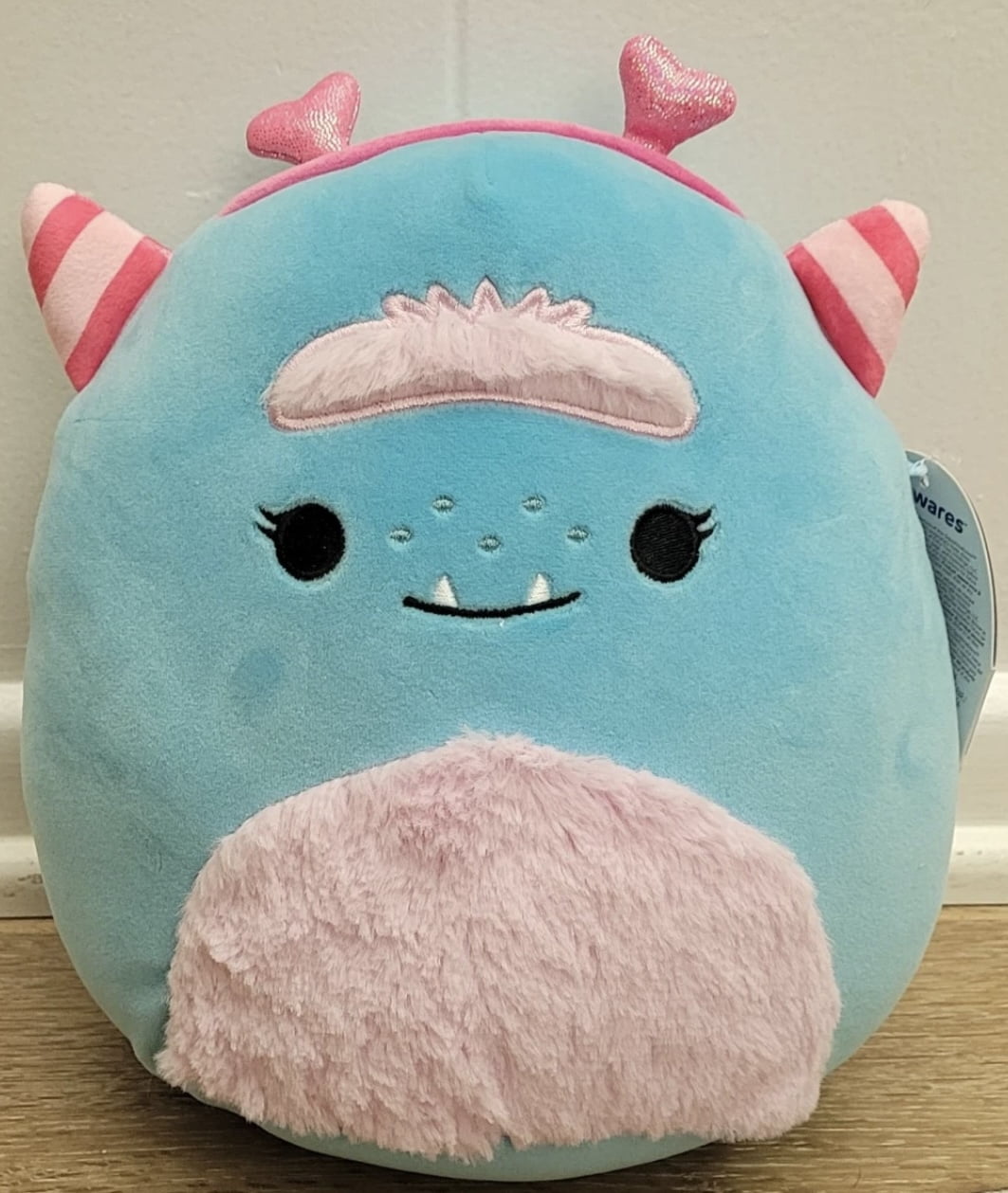 Original Squishmallows Alijoon 12" Fuzzy Belly Monster Plush - Walmart.com