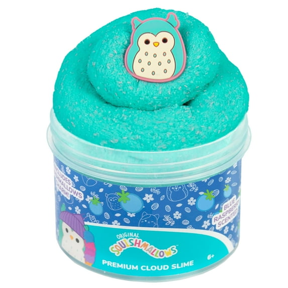 Squishmallows Original Premium 6+ Blue Raspberry Scented Cloud Slime 1 ...