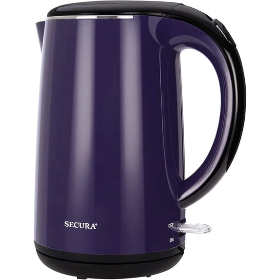 Original Stainless Steel Double Wall Electric Water Kettle 1.8 Quart ...