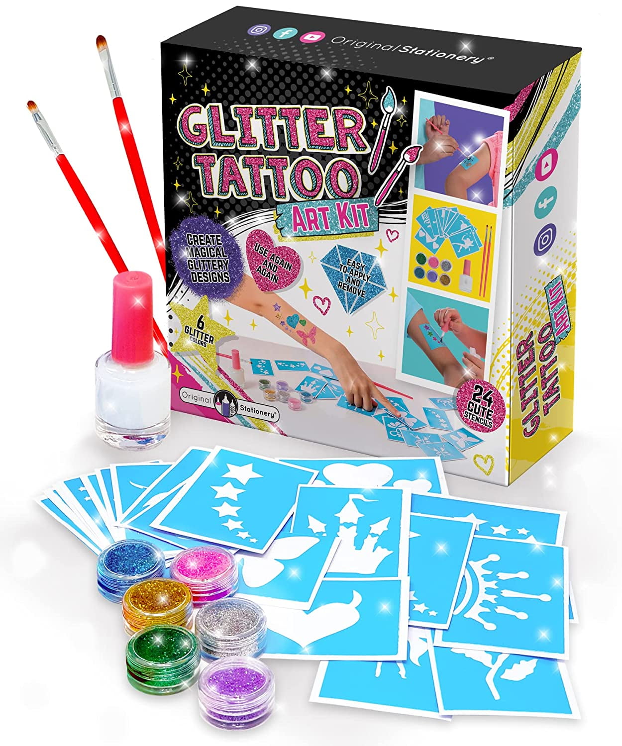 Walmart Shimmer Tattoos