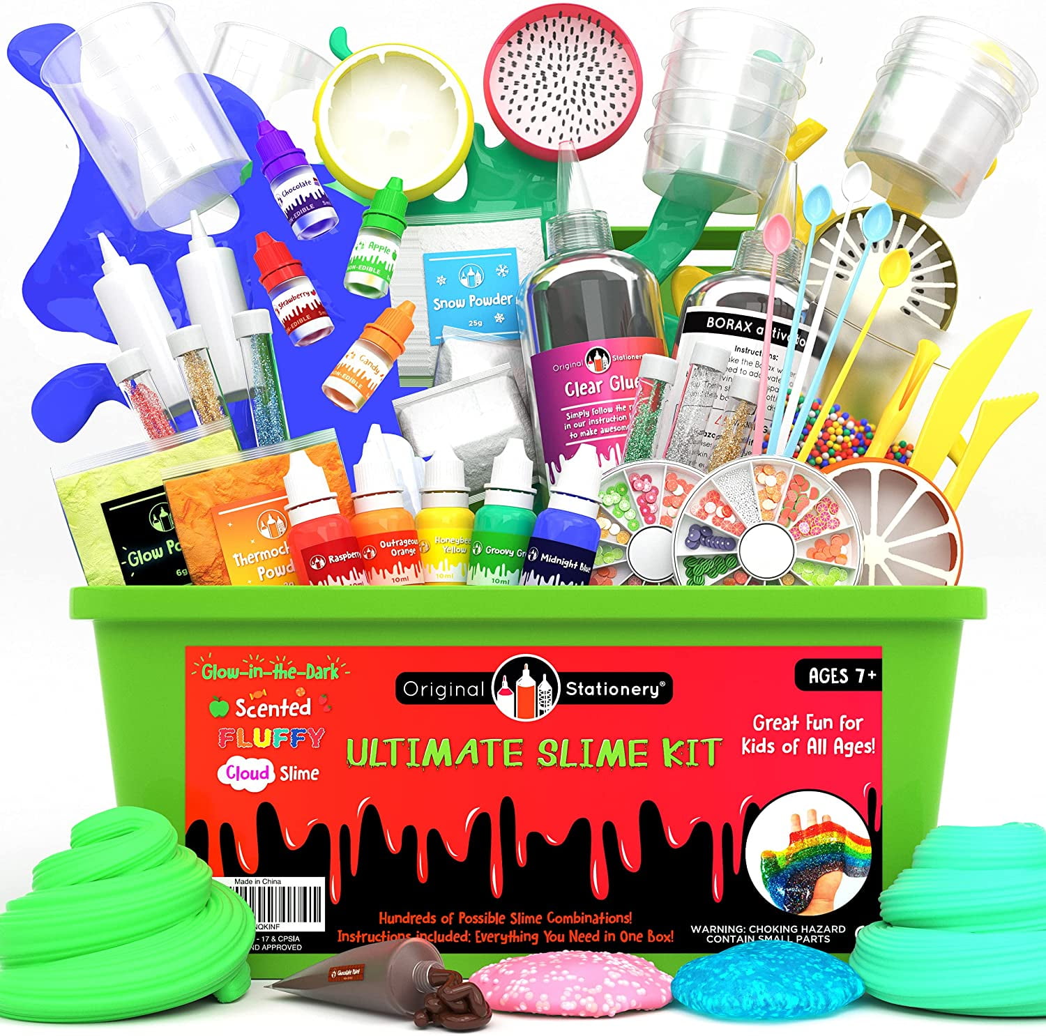 Original Stationery Ultimate Slime Kit DIY Slime Making Kit with Slime ...