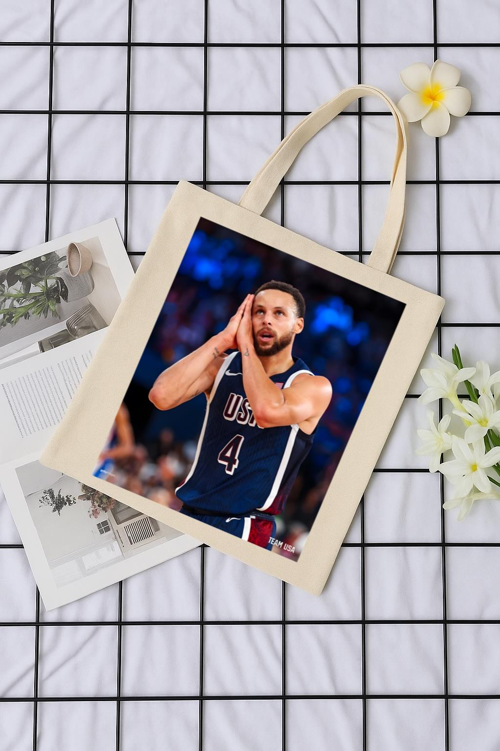 Original Steph Curry Night Night After Gold Medal Win Bag-TH10984 ...