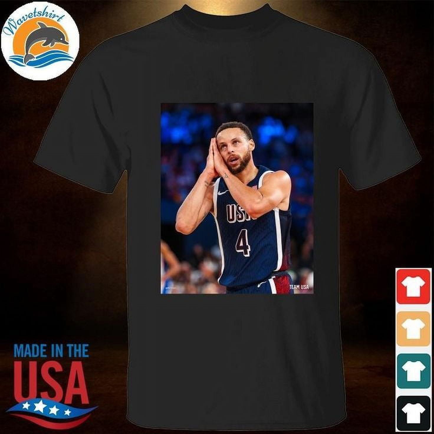 Original Steph Curry Night Night After Gold Medal Win Shirt - Walmart.com