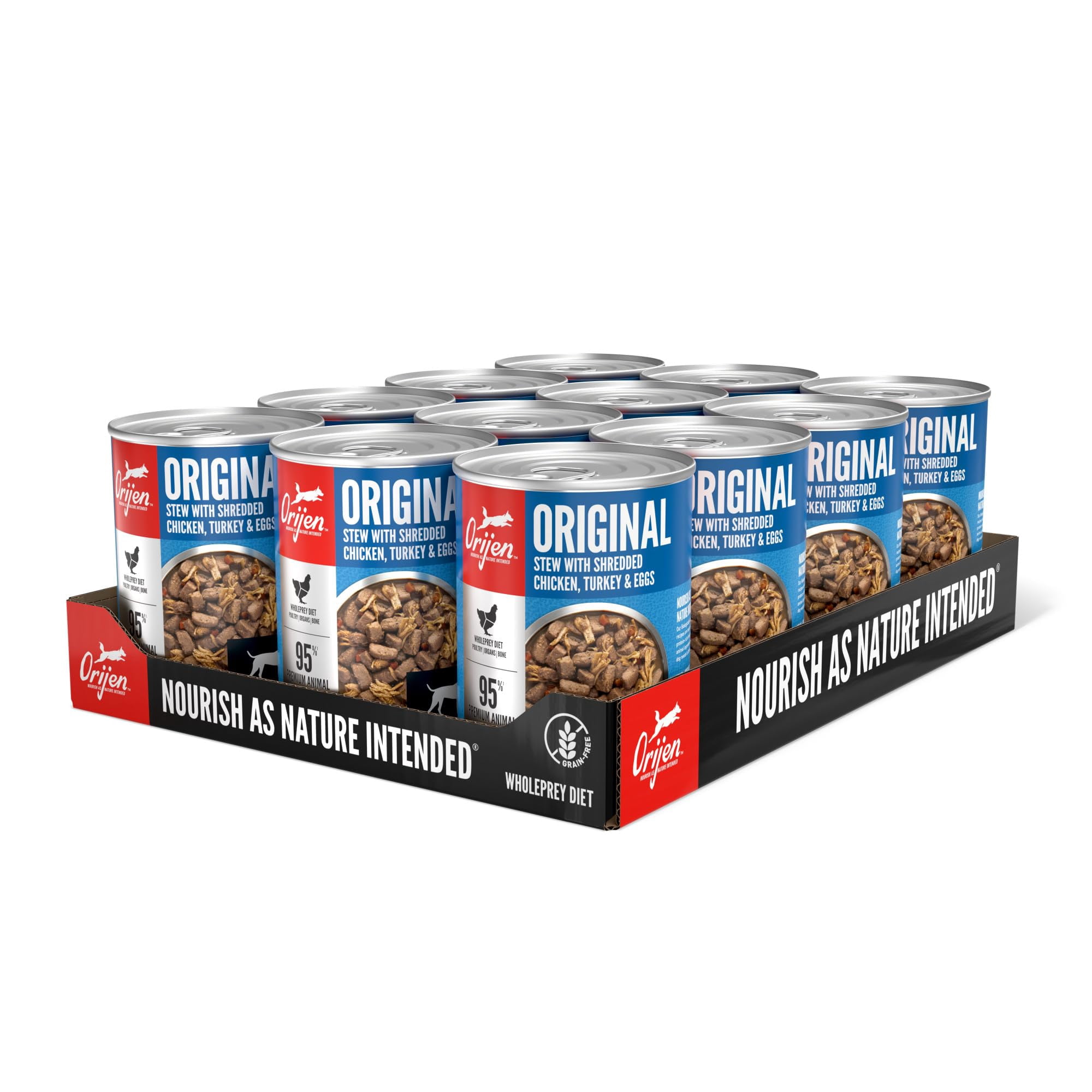Original Stew Recipe With Chicken, Turkey & Eggs Wet Dog Food ...