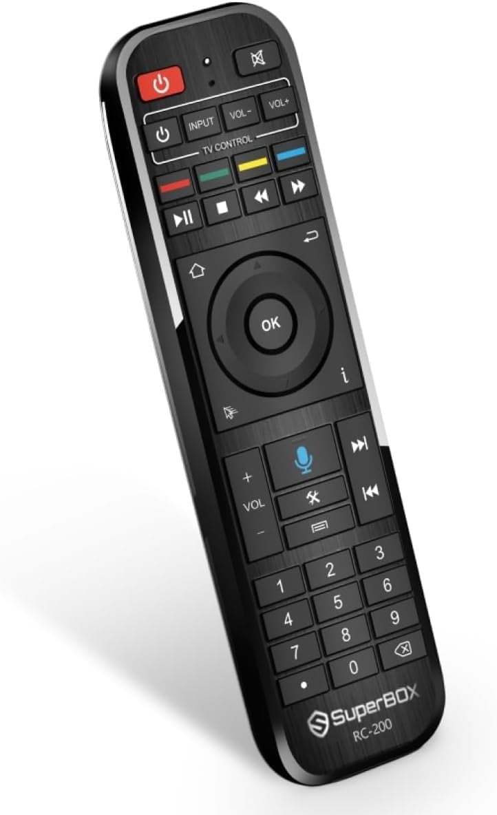 Original SuperBox S5 Max Remote Control with Voice Command and ...