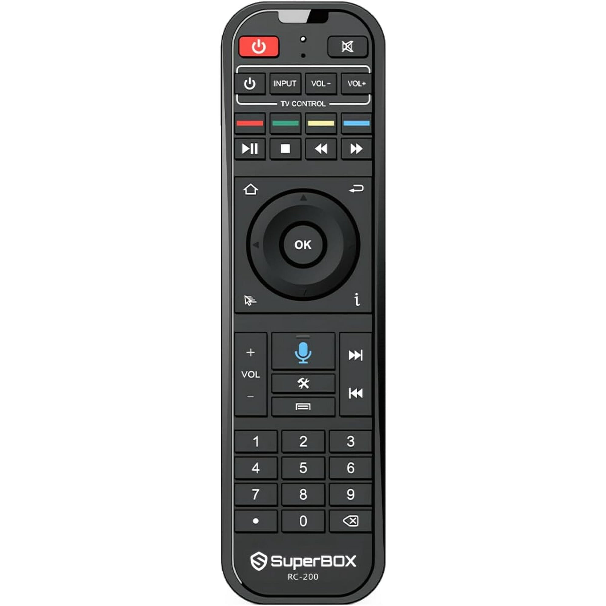 Original SuperBox S6 max Remote Control with Voice Command and ...