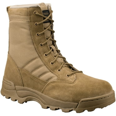 Interceptor Men's Frontier Tactical Work Boots, Coyote Brown - Walmart.com