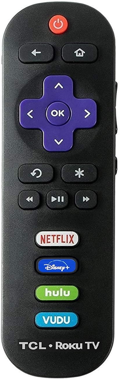 TCL RC280 Universal Remote Control for TCL Roku TV with Netflix, Disney ...