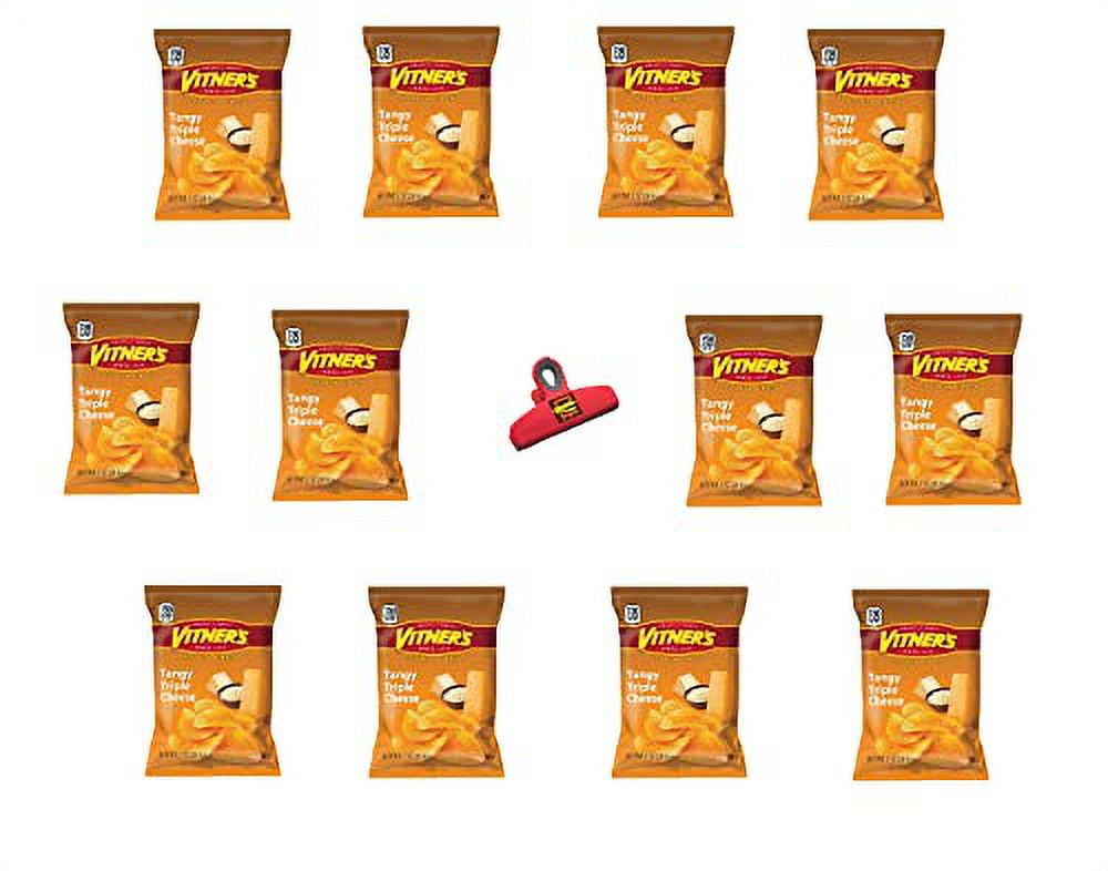 Original Tangy Triple Potato Chips A Chicago Favorite 1.0 Oz Bags (Pack ...