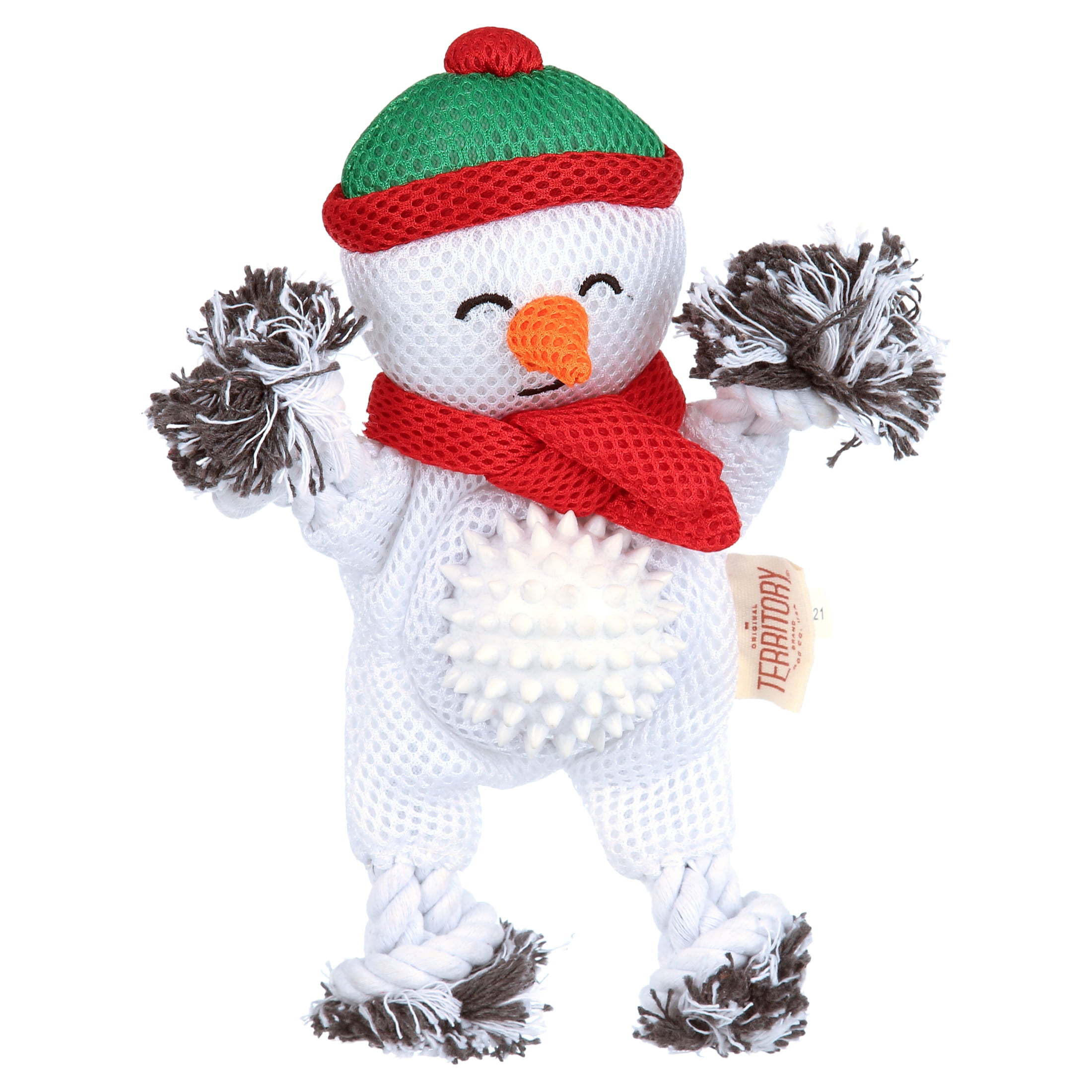 Original Territory Snowman 2-in-1 Dog Toy - Walmart.com