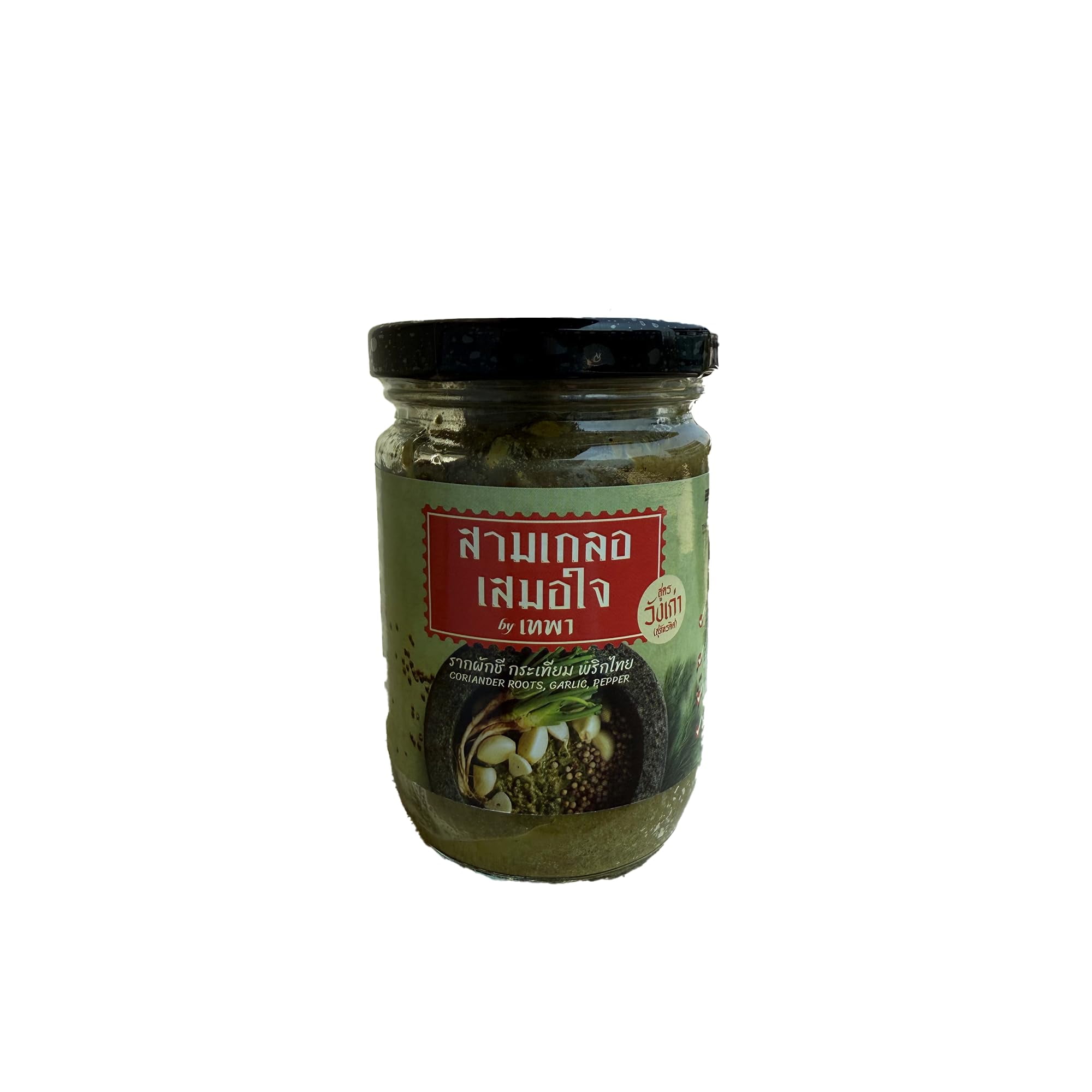 Original Thai 3 Kler DMF15 - Coriander roots, Garlic, Pepper - Premium Thai Food Seasoning for ...