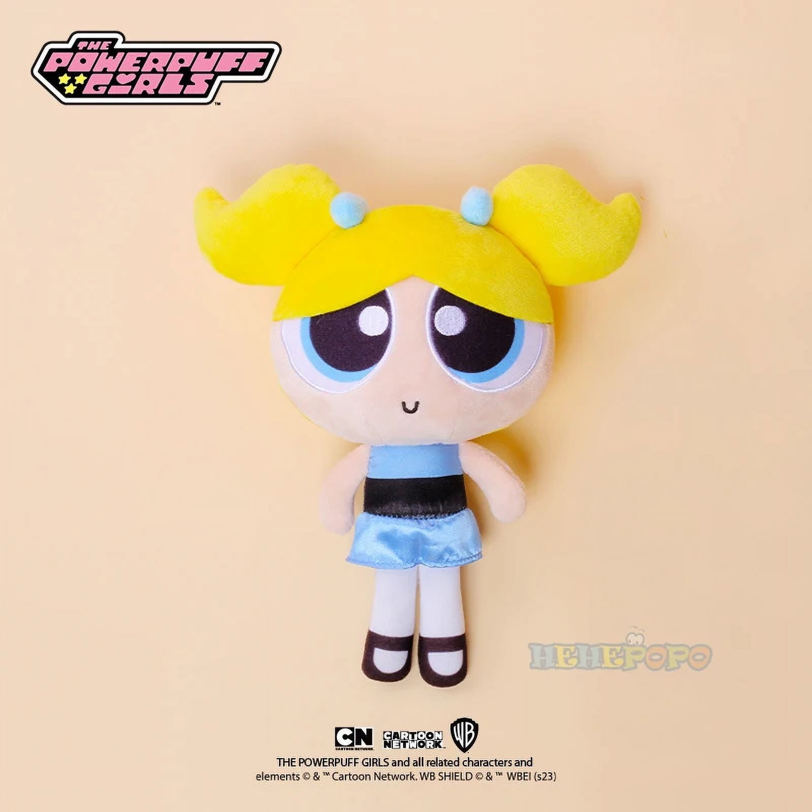 Original The Powerpuff Girls Cartoon Plush Doll Buttercup Bubbles ...