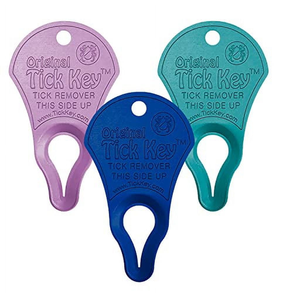 Original Tick Key for Tick Removal 3 Pack (Multi Color) - Walmart.com