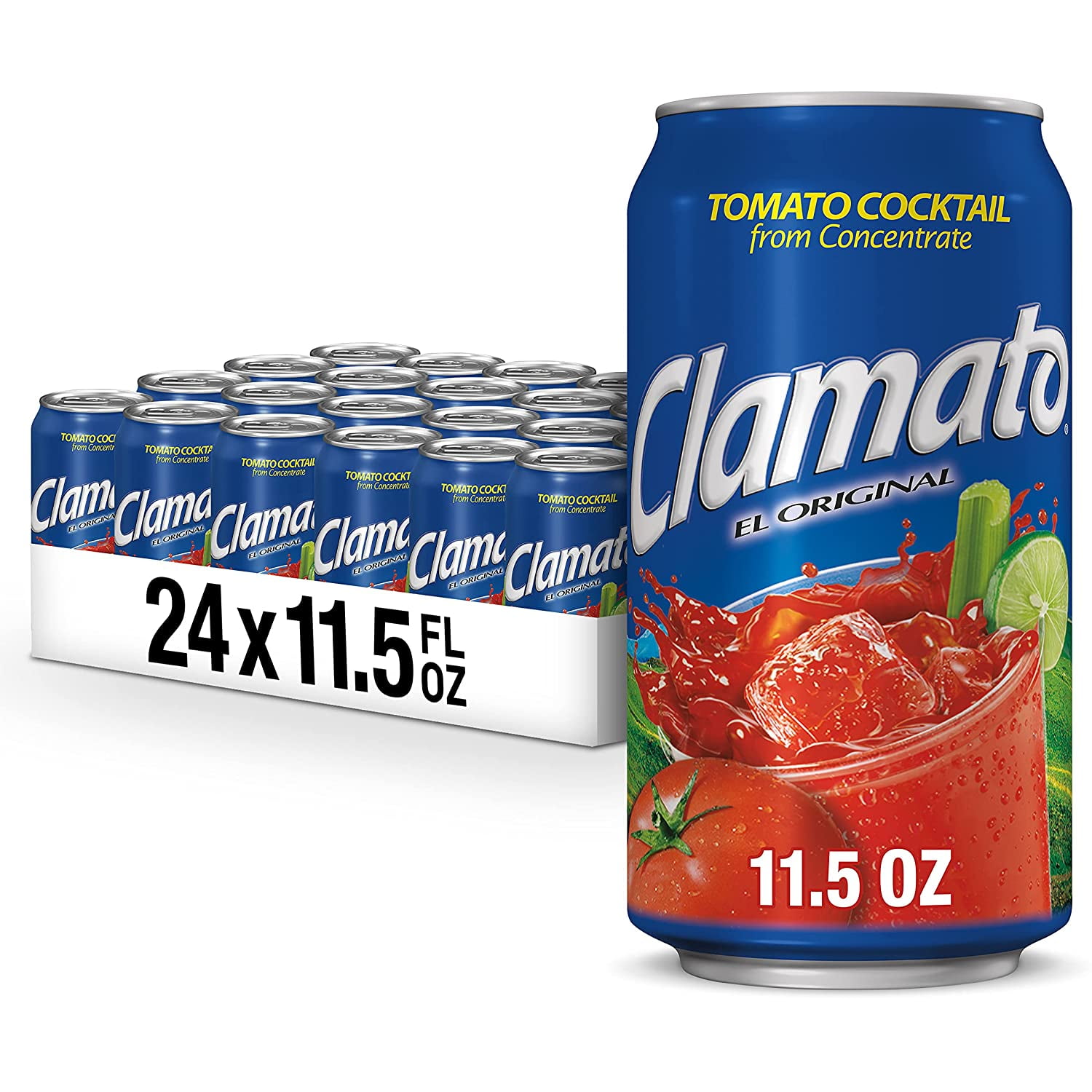 Original Tomato Cocktail, 11.5 Fl Oz Can (Pack Of 24) - Walmart.com