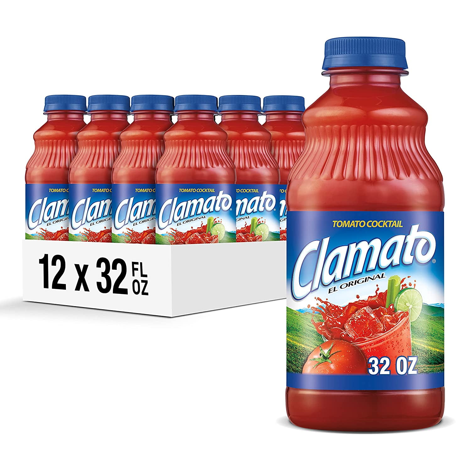 Original Tomato Cocktail, 32 fl oz bottle (Pack of 12) - Walmart.com