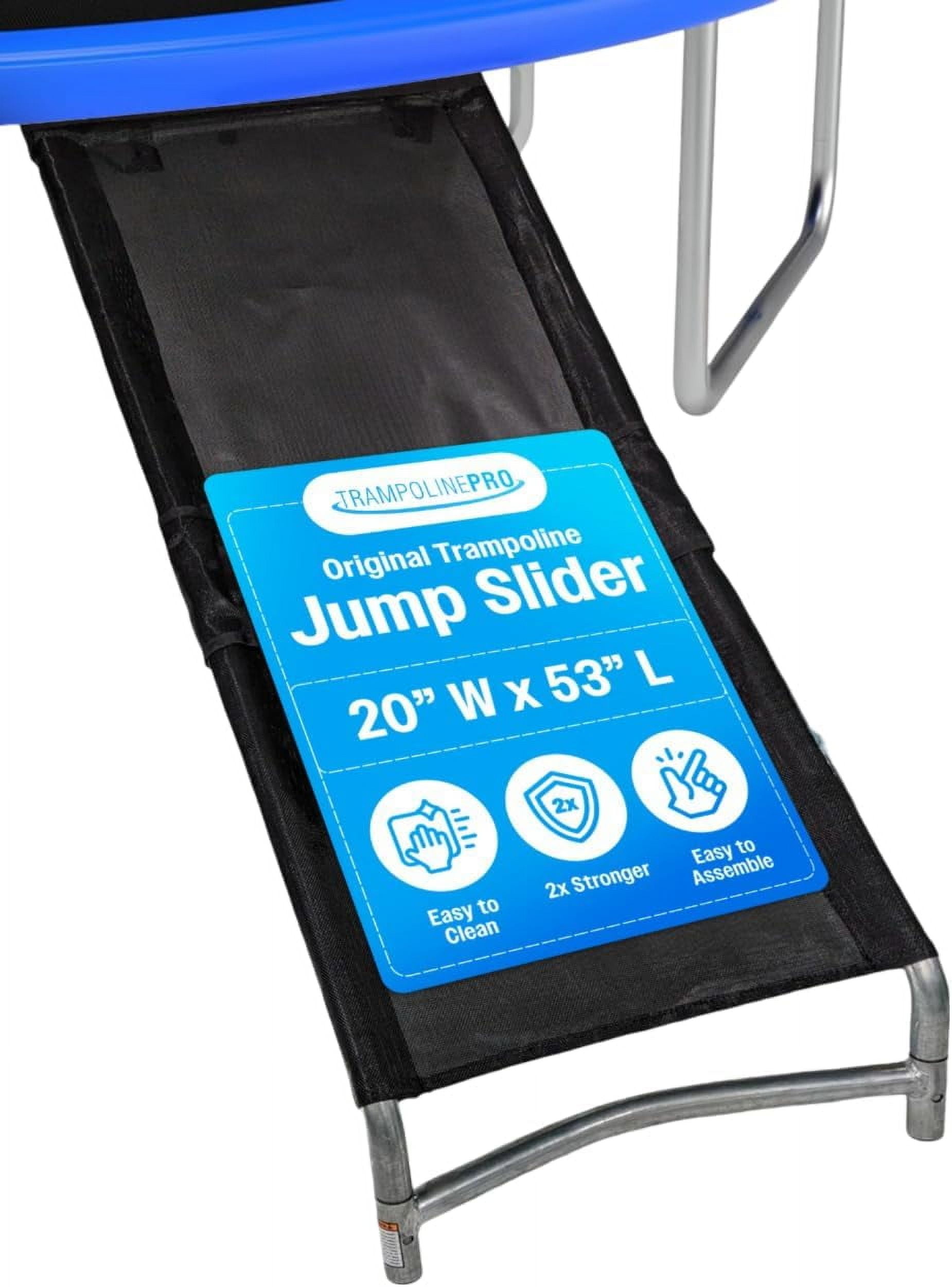 The Original Trampoline Slide and Climber Universal Trampoline Ladder ...